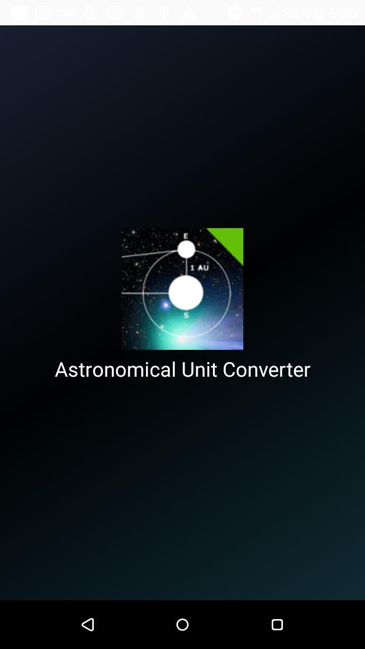 Conversion Of Astronomical Uni Apk For Android Download