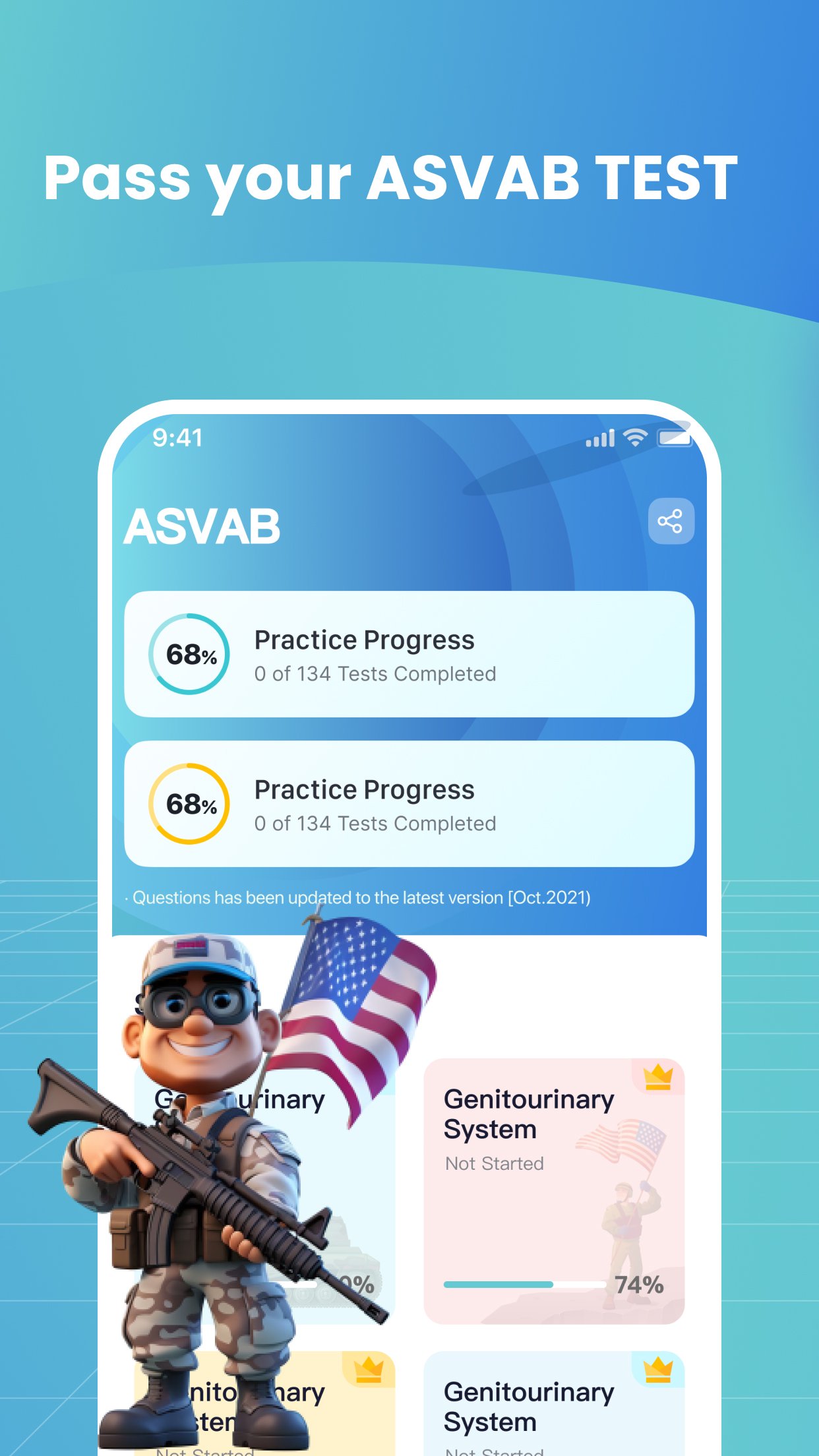 ASVAB Test 2025 prep APK für Android herunterladen