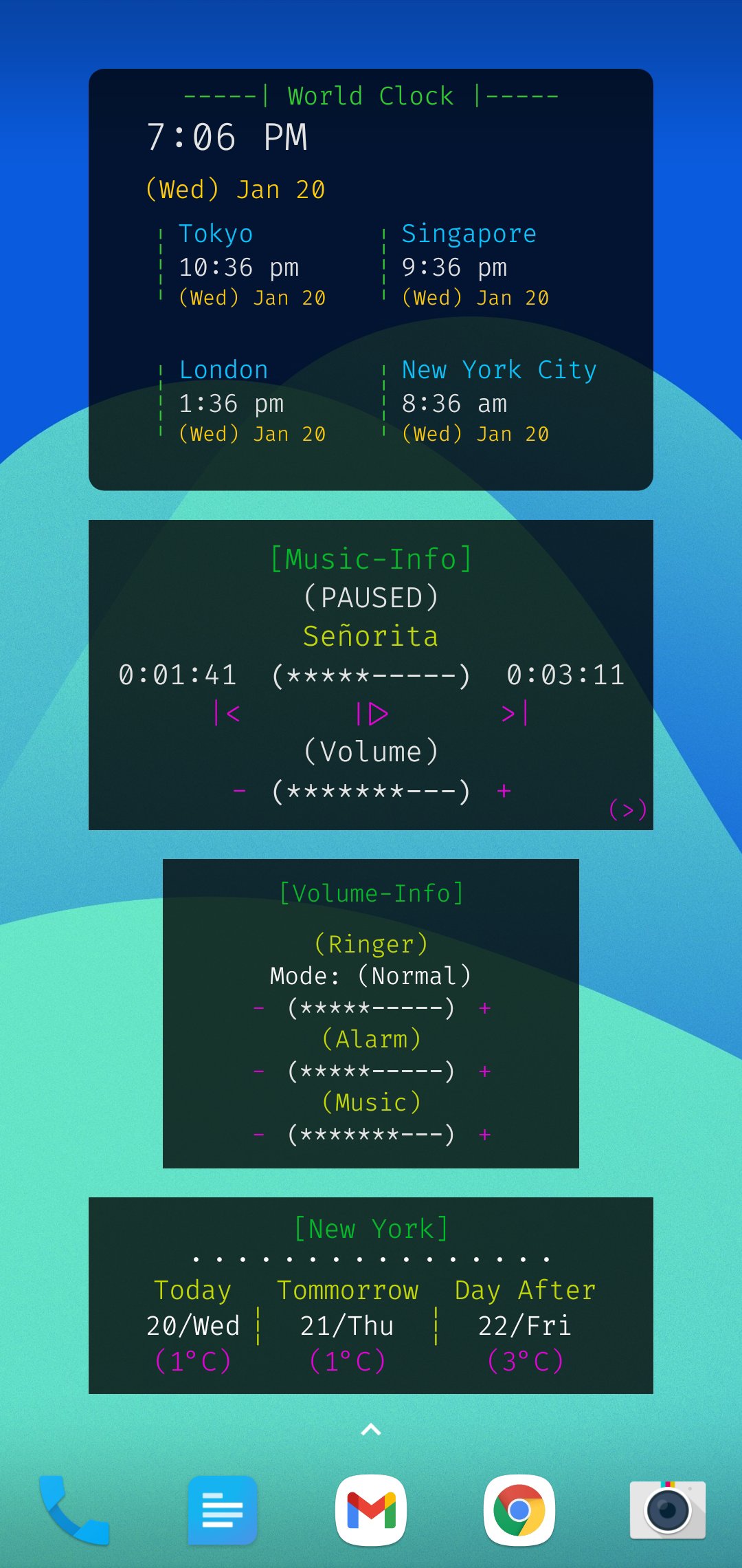 ASCII text Widget for KWGT Latest Version 2025.09.25-01 for Android