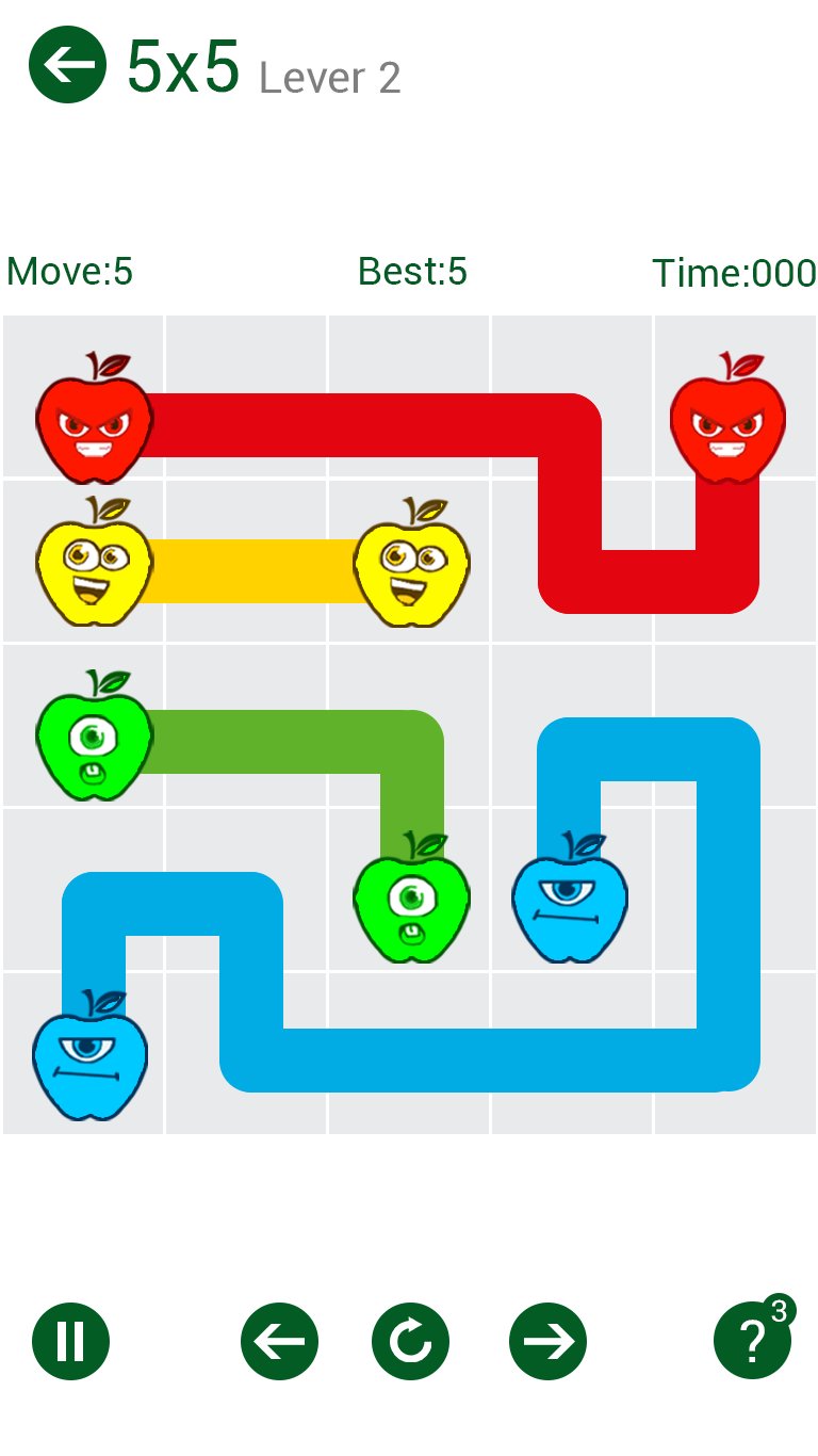 Flow Apple - Color Puzzle APK für Android herunterladen