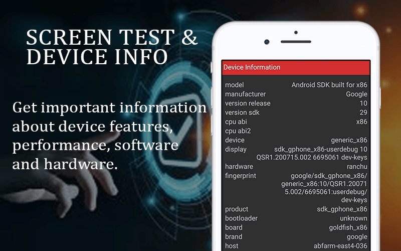 Screen touch test and Device info APK for Android Download