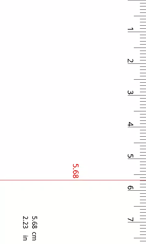 1 Inch To Scale On Screen