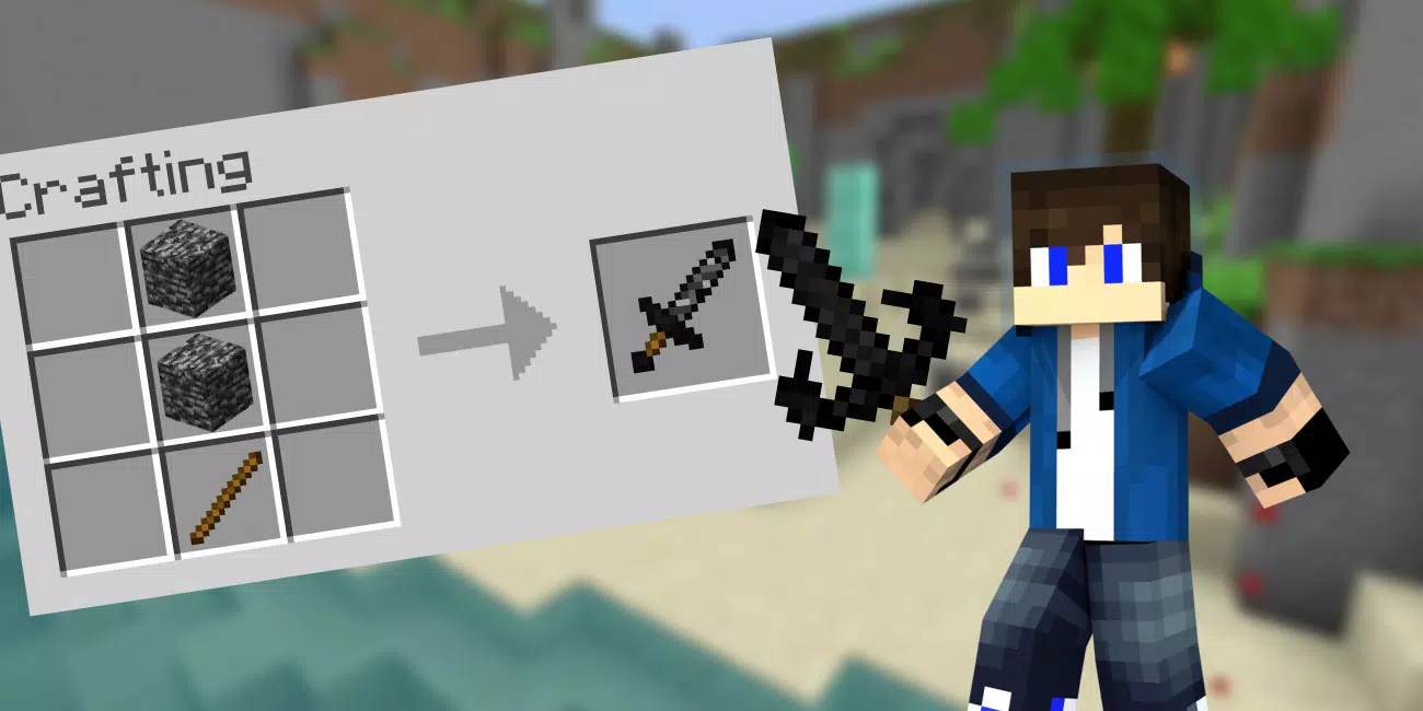 Minecraft Bedrock Sword