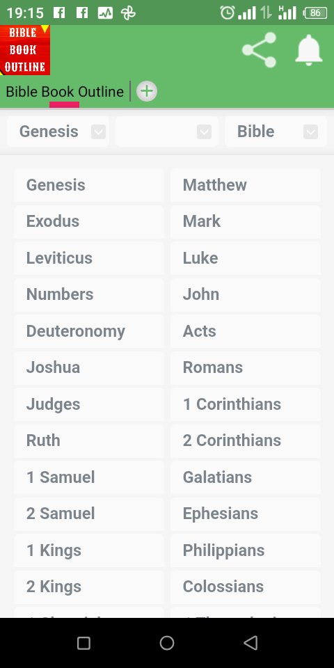 Bible Book Outline APK for Android Download