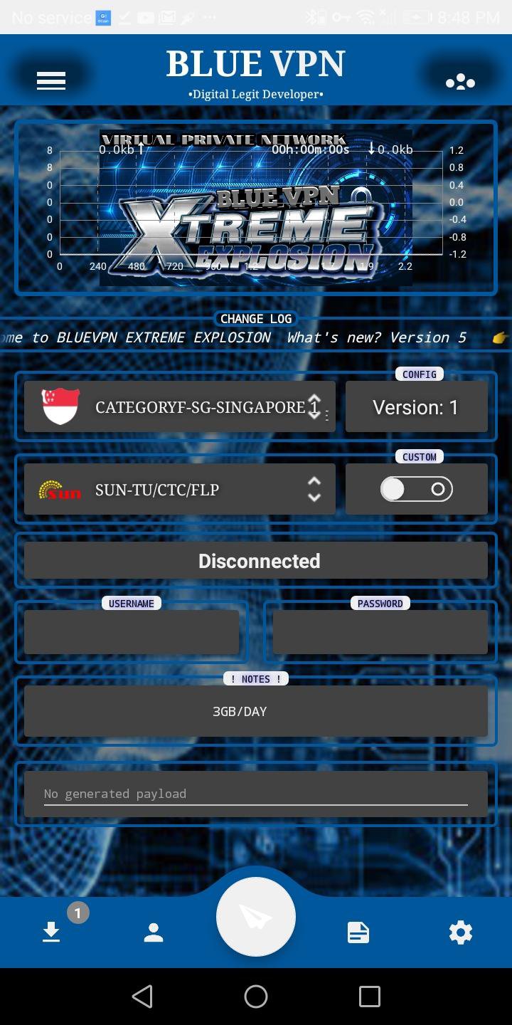 BLUEVPN EXTREME EXPLOSION APK for Android Download