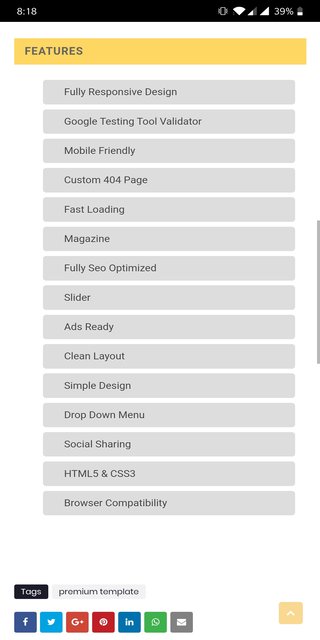Blogger Template APK Download for Android - Latest Version