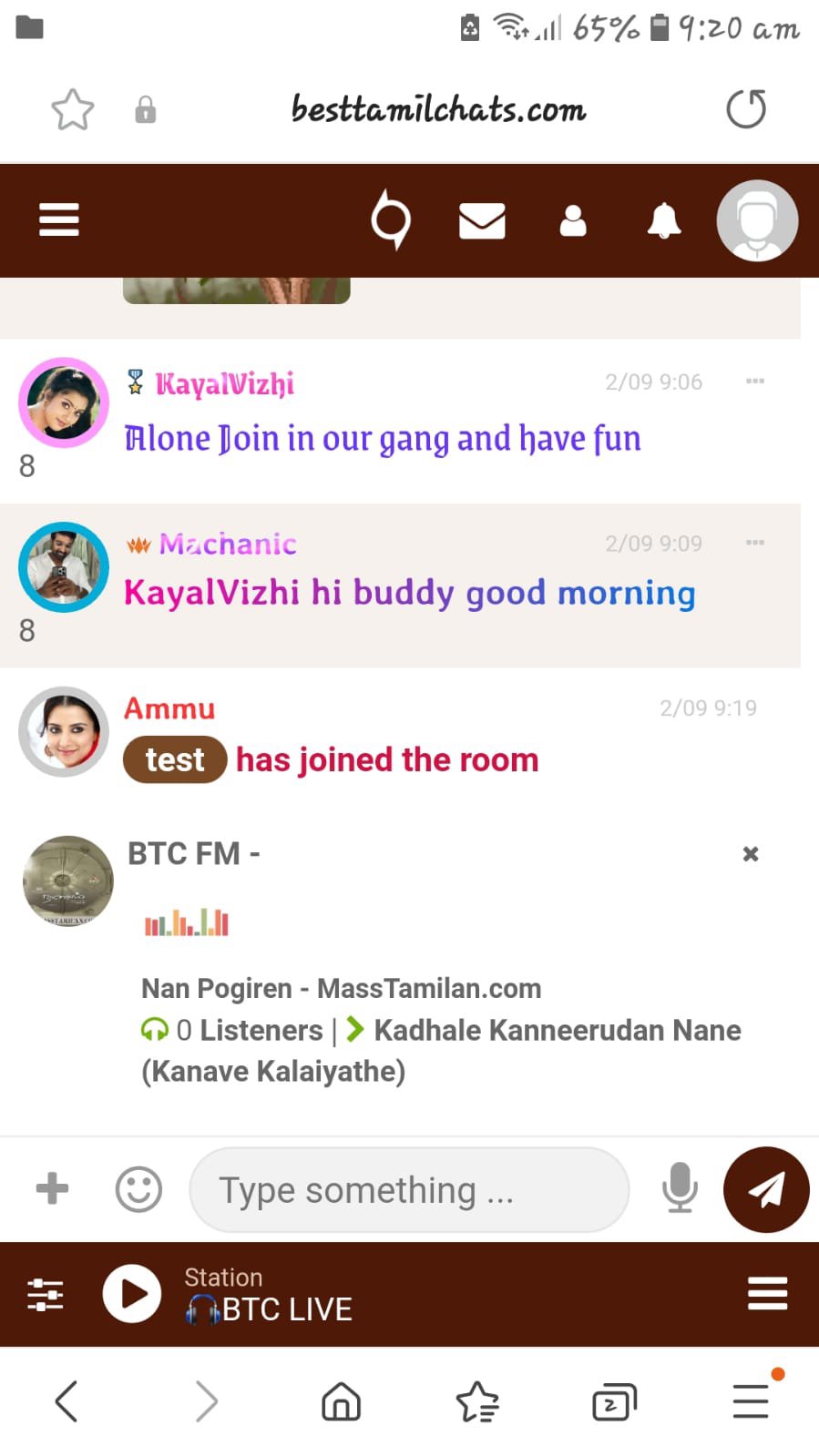 BTC TAMIL CHAT安卓版应用APK下载