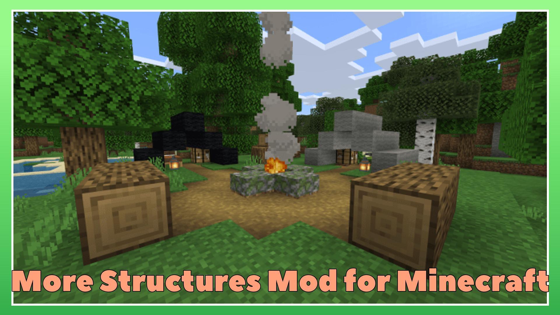 More Structures Mod Minecraft Apk For Android Download