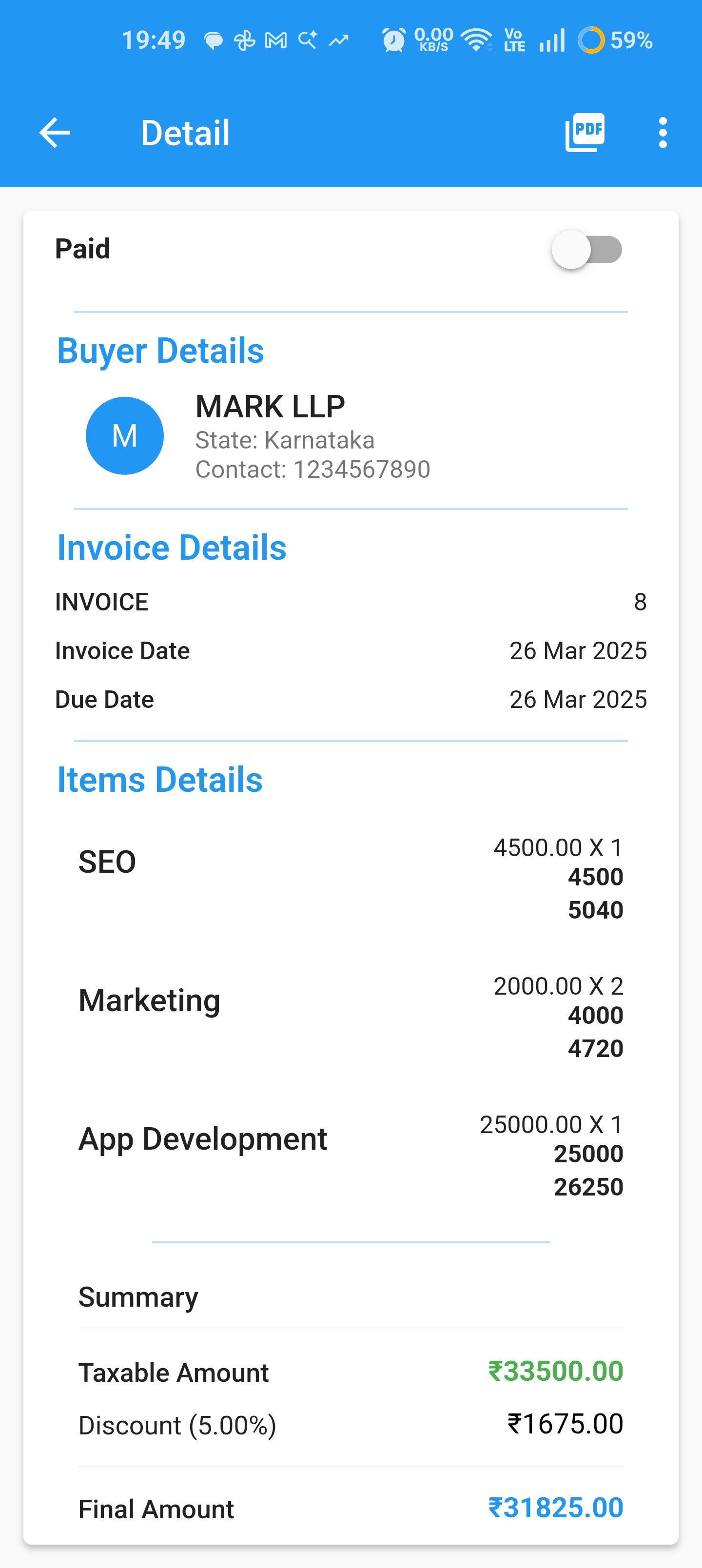 GST Invoice APK for Android Download
