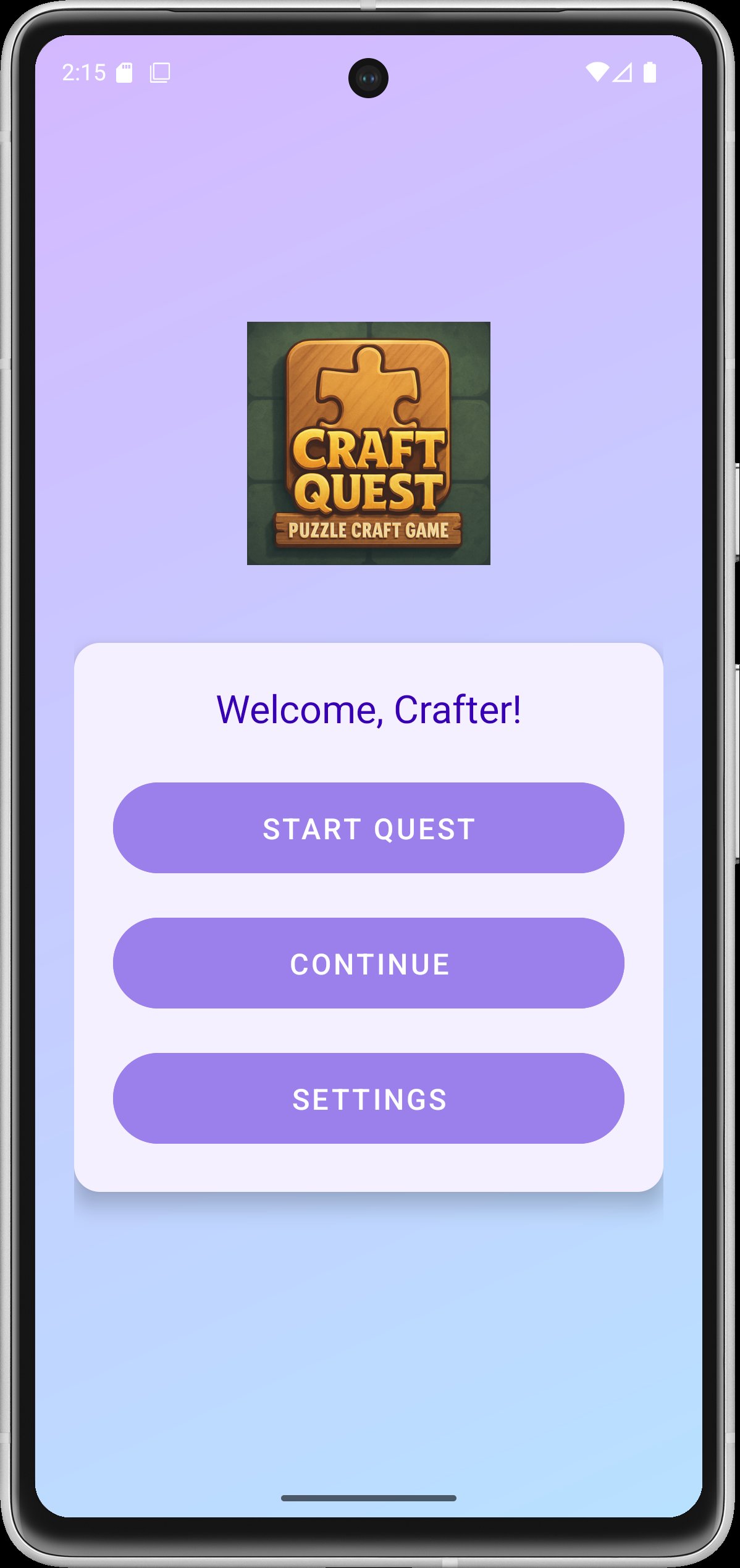 Descargar CraftQuest- Puzzle Craft Game APK Última Versión 1 para Android