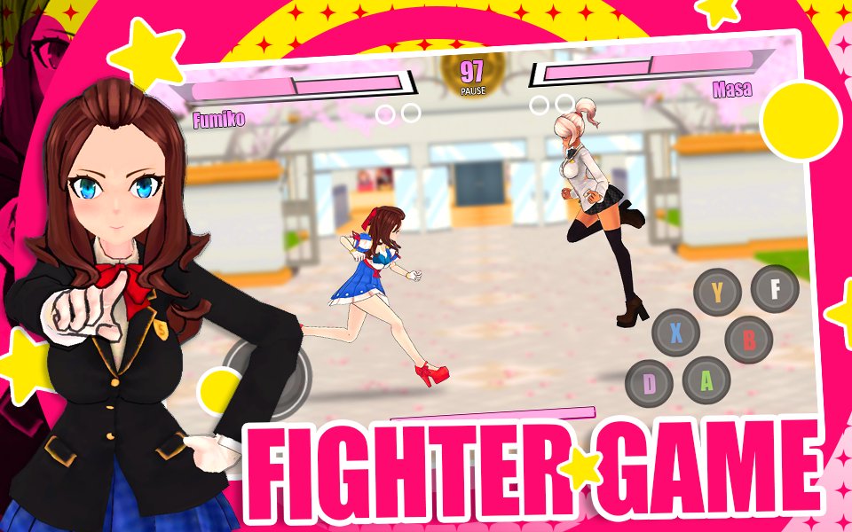 Fight Girls Anime High School APK for Android Download