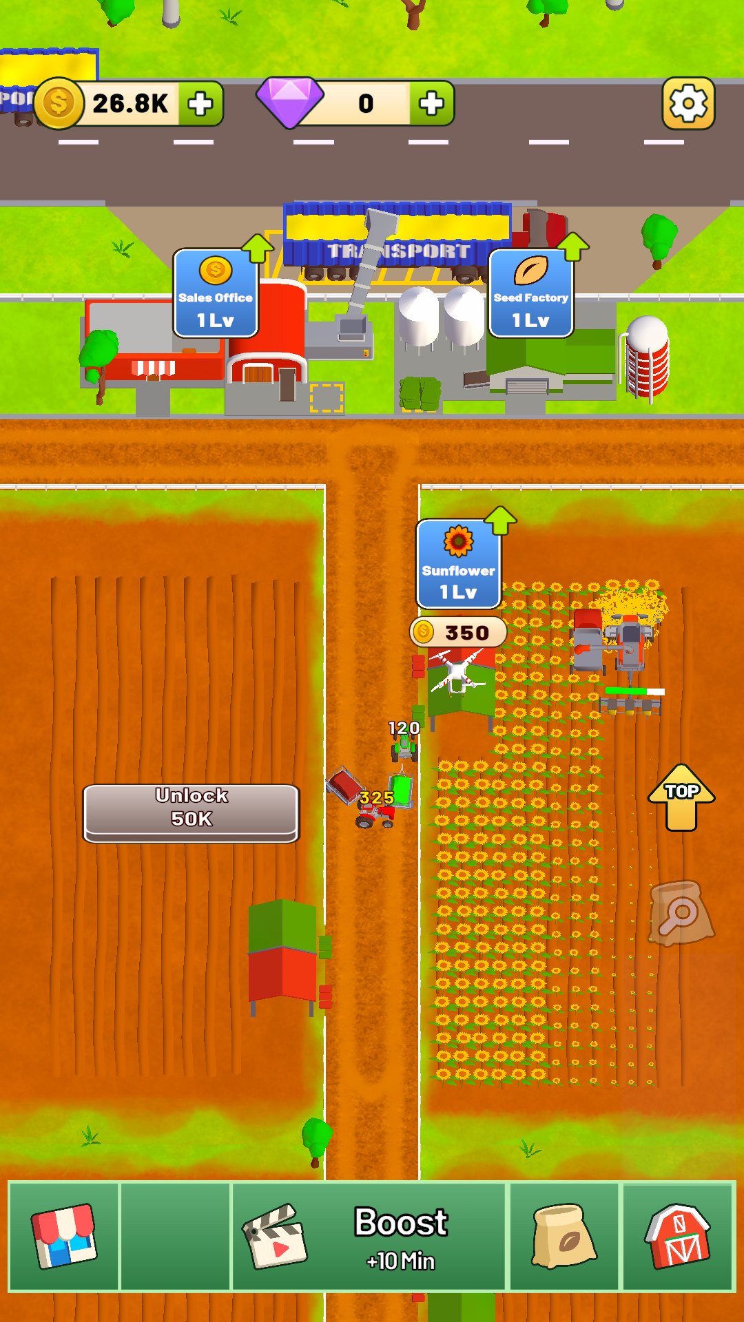 Harvest Inc. - Idle Farm en son sürüme 1.1 Android APK Dosyasını İndirin