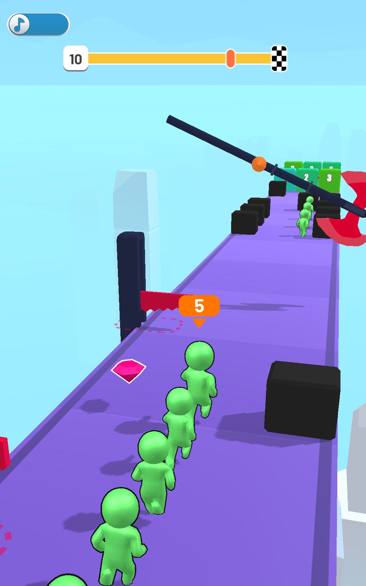 Descargar Run Dummy Run - crowd parkour APK Última Versión 1.3 para Android