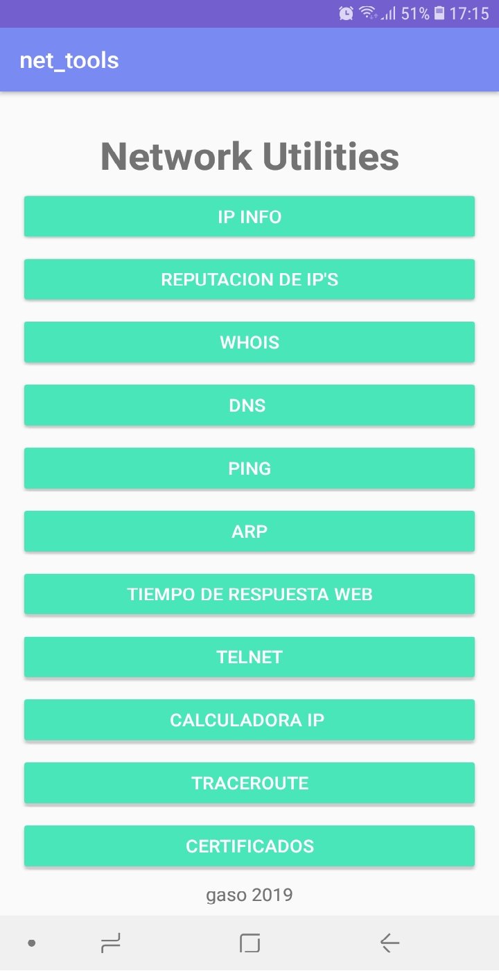 net_tools APK للاندرويد تنزيل