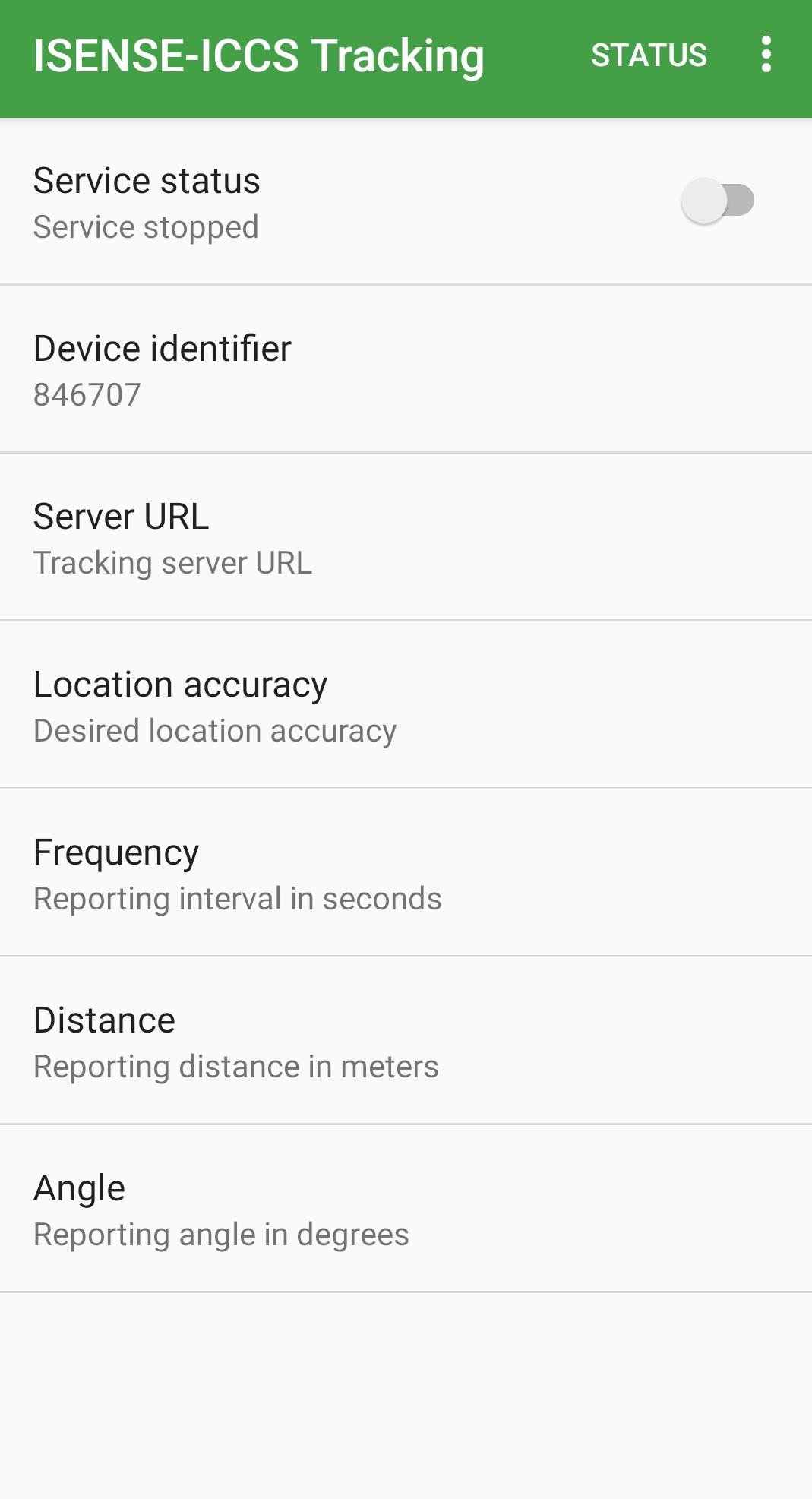 ISENSE-ICCS Tracking APK für Android herunterladen