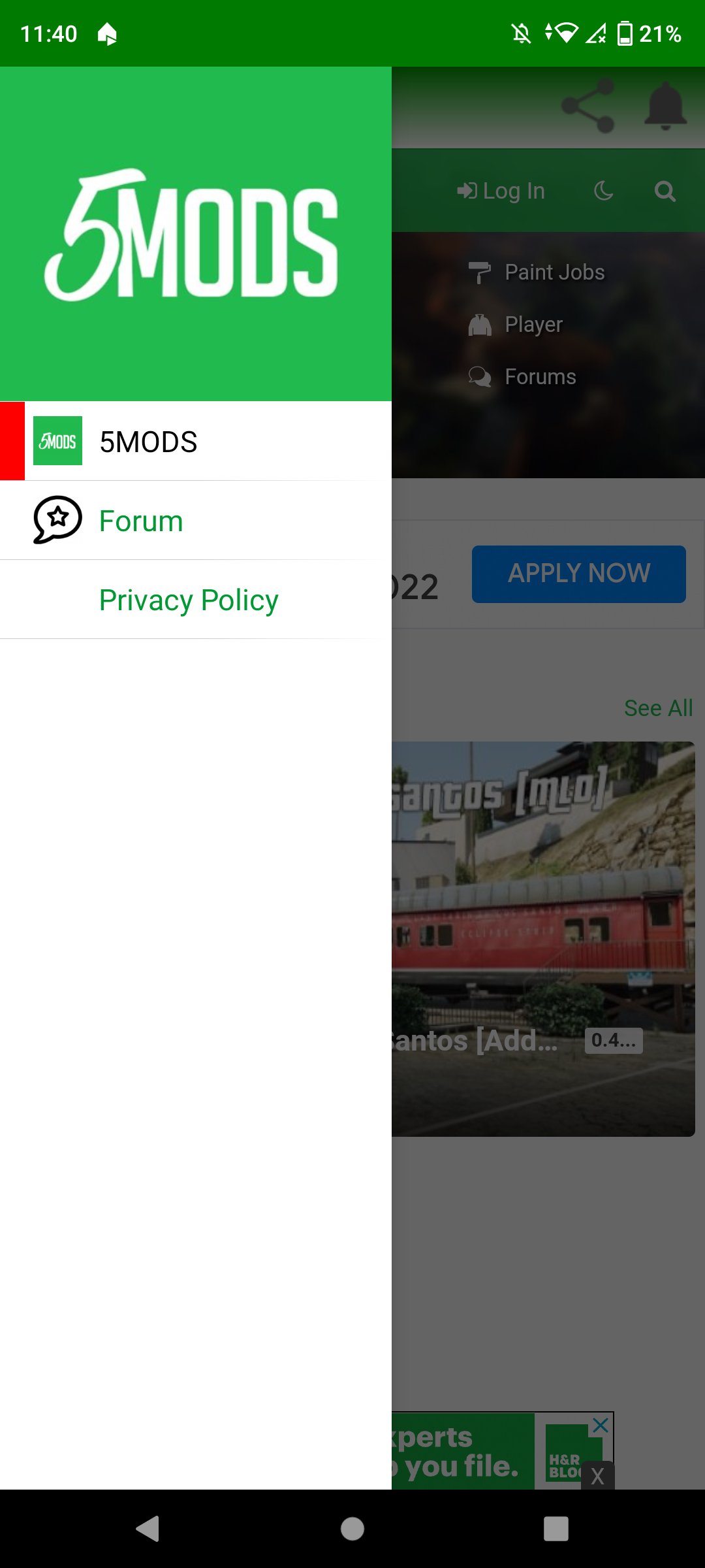 Скачать 5MODS APK для Android - Последняя Версия