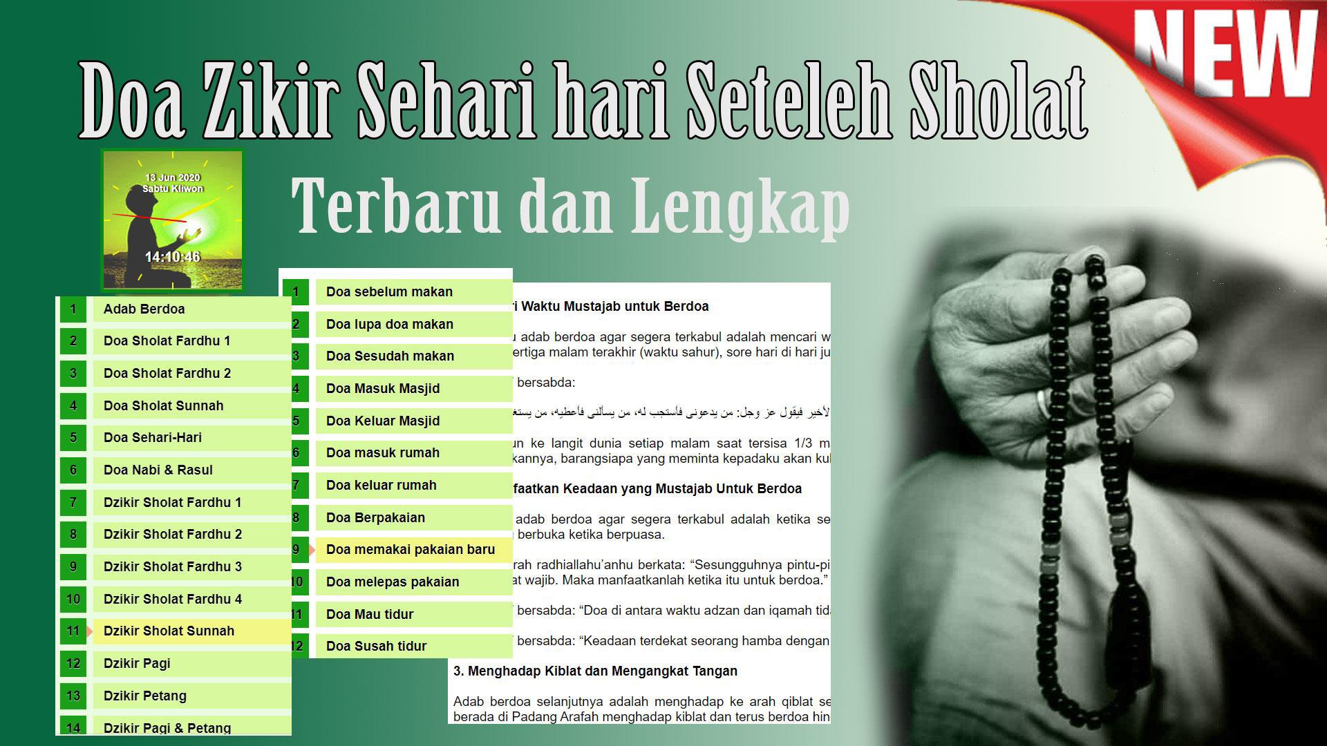 Doa Zikir Wirid Setelah Sholat Lengkap APK voor Android Download