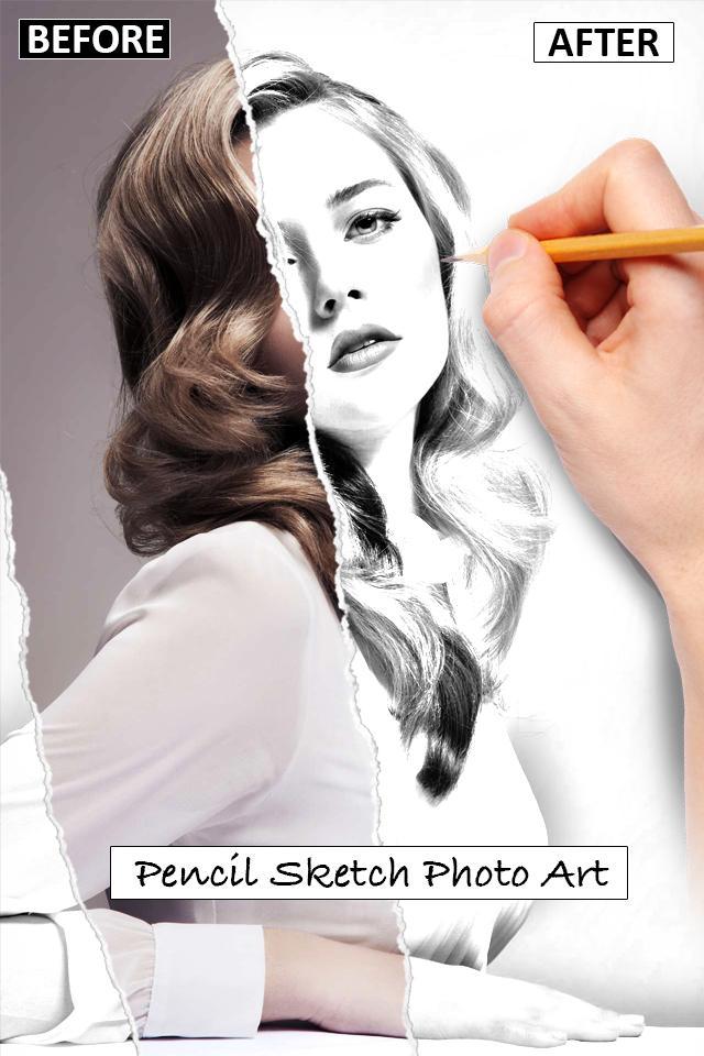 Pencil Sketch Editor Photo Filter Effects For Android Apk Download