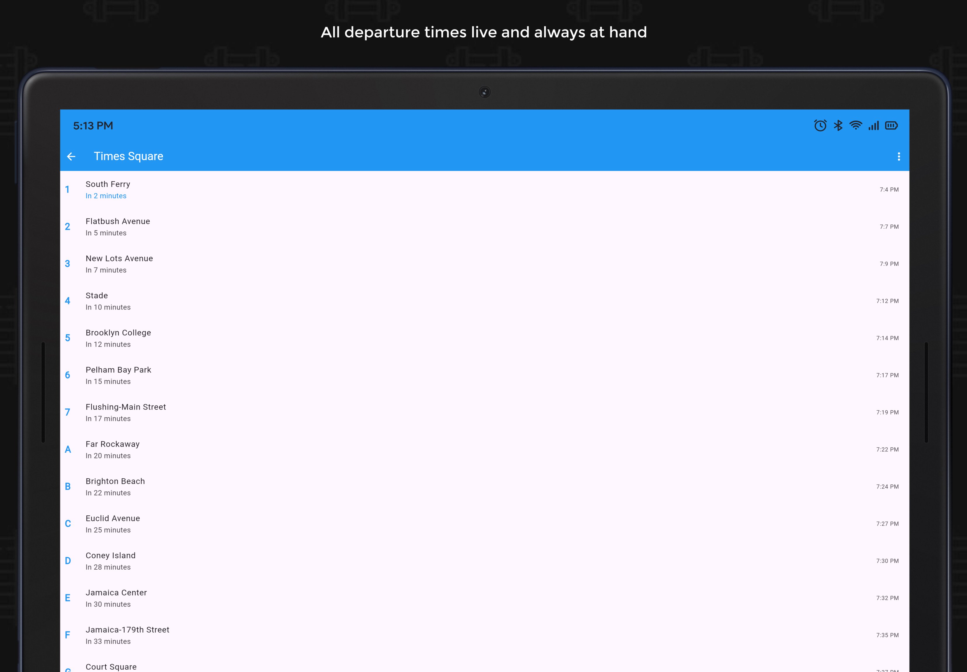 NY Live Timetable APK for Android Download