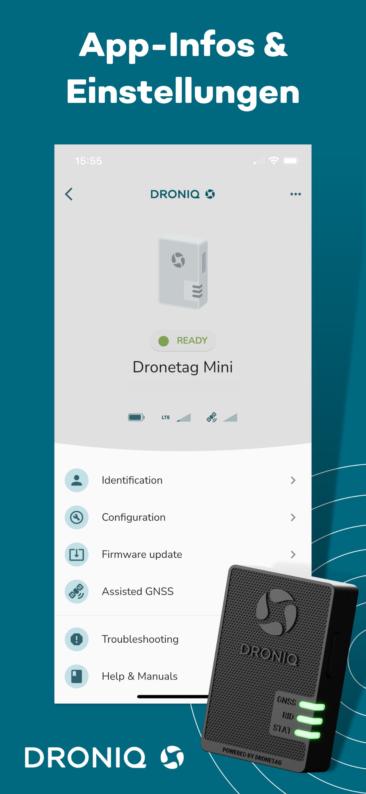 Descarga de APK de Droniq Dronetag Config para Android