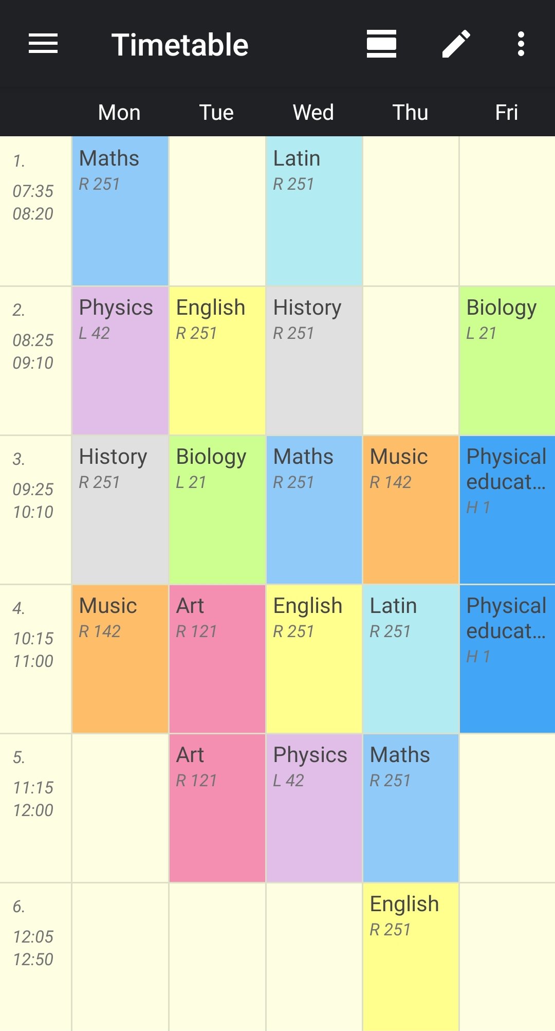 Timetable APK for Android Download