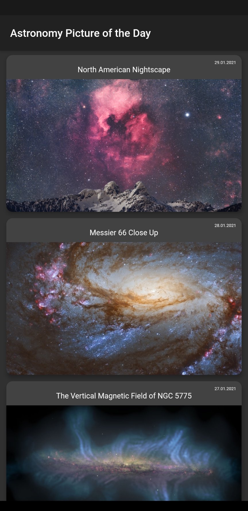 Download NASA - Astronomy Picture of th Latest Version 0.1.0 Android ...