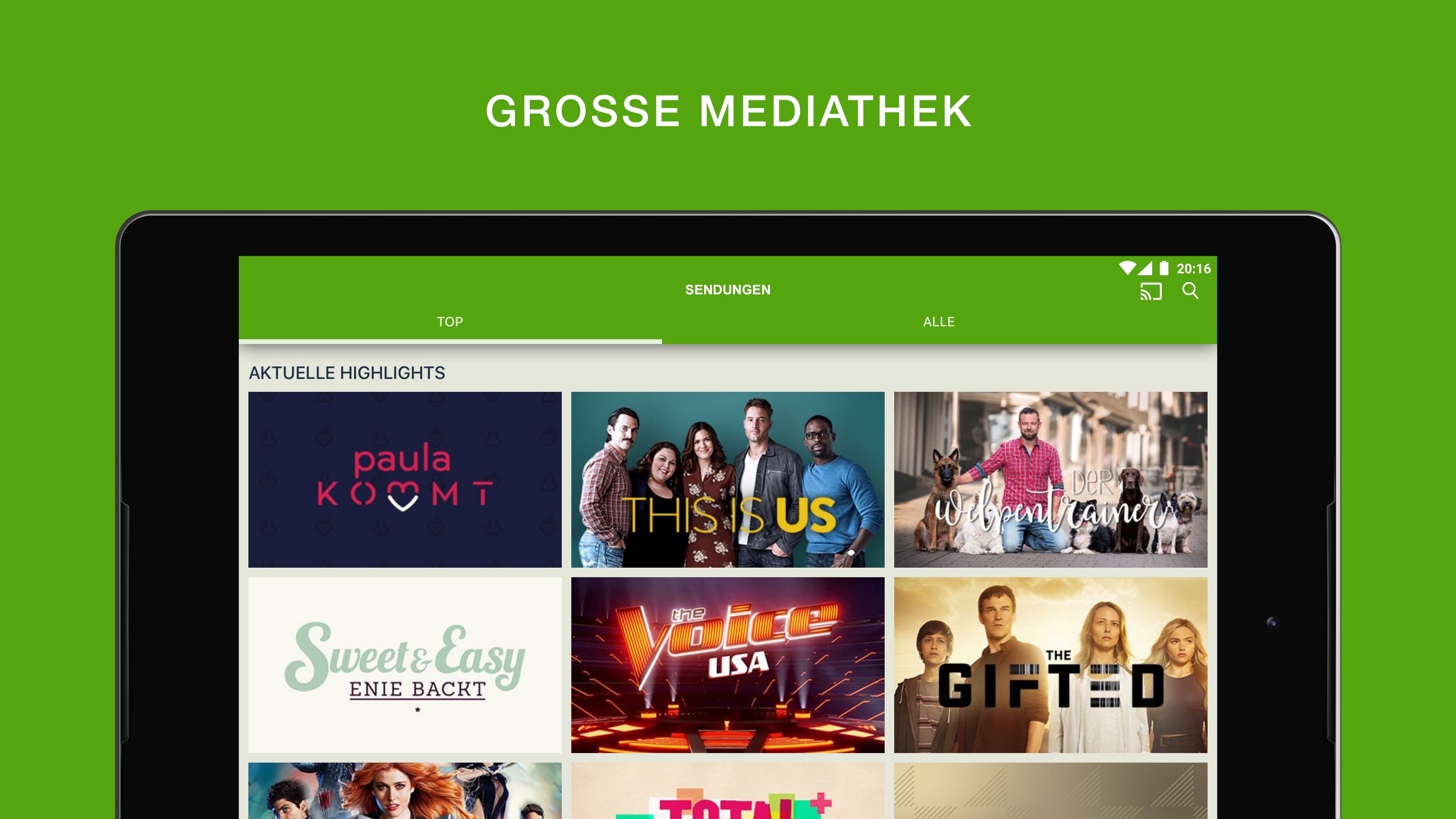 sixx – TV & Mediathek APK untuk Unduhan Android