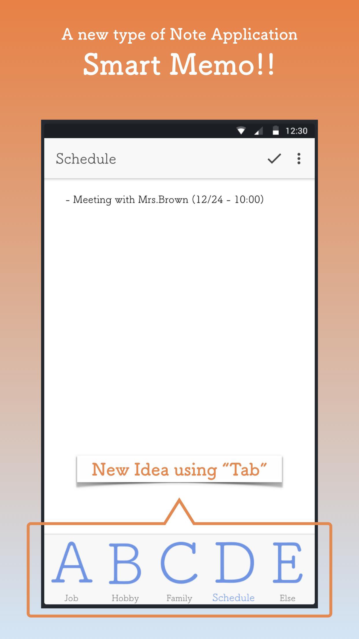 Smart Memo Pro -Tab Style- Latest Version 1.10.0 for Android
