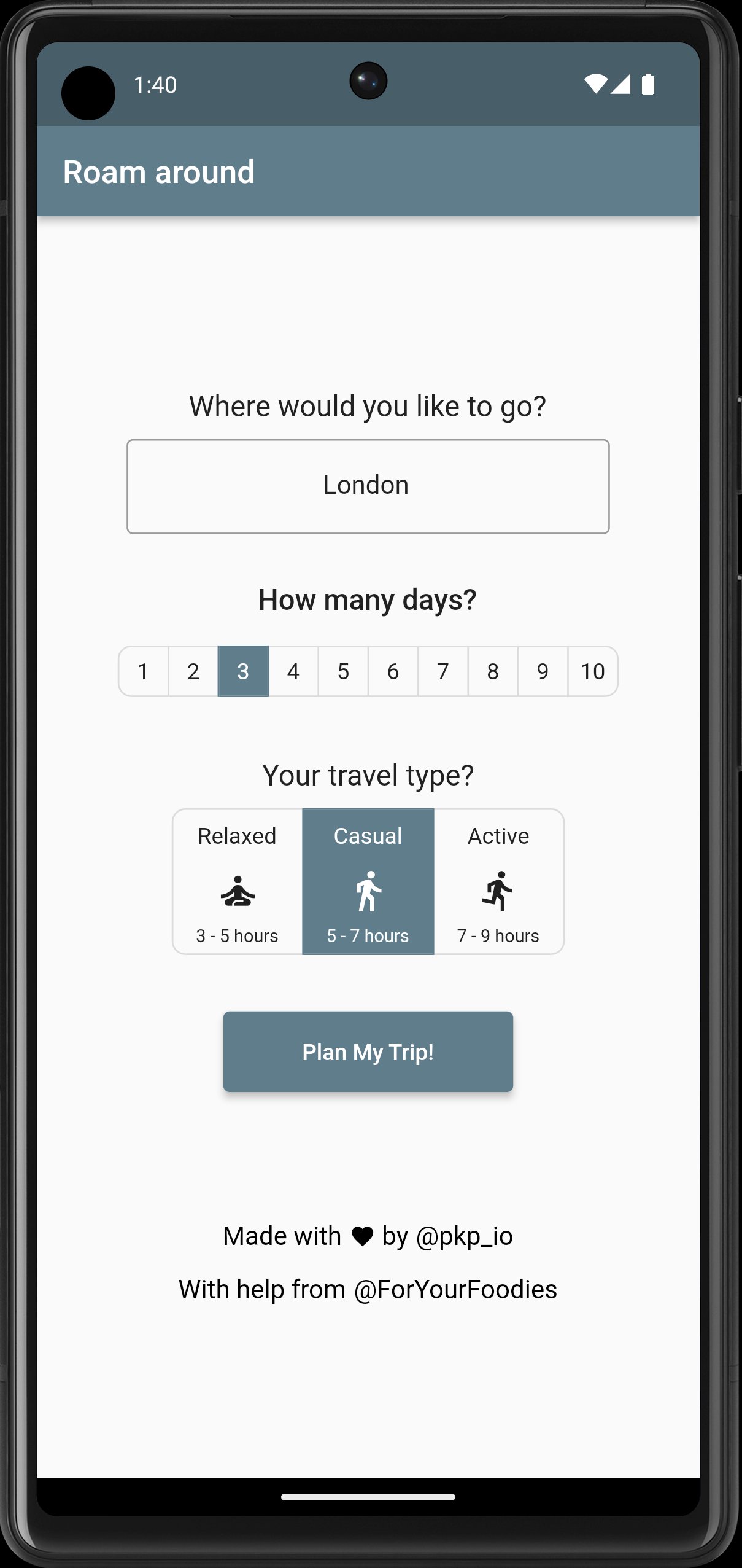 Roam Around - AI Trip planner APK for Android Download