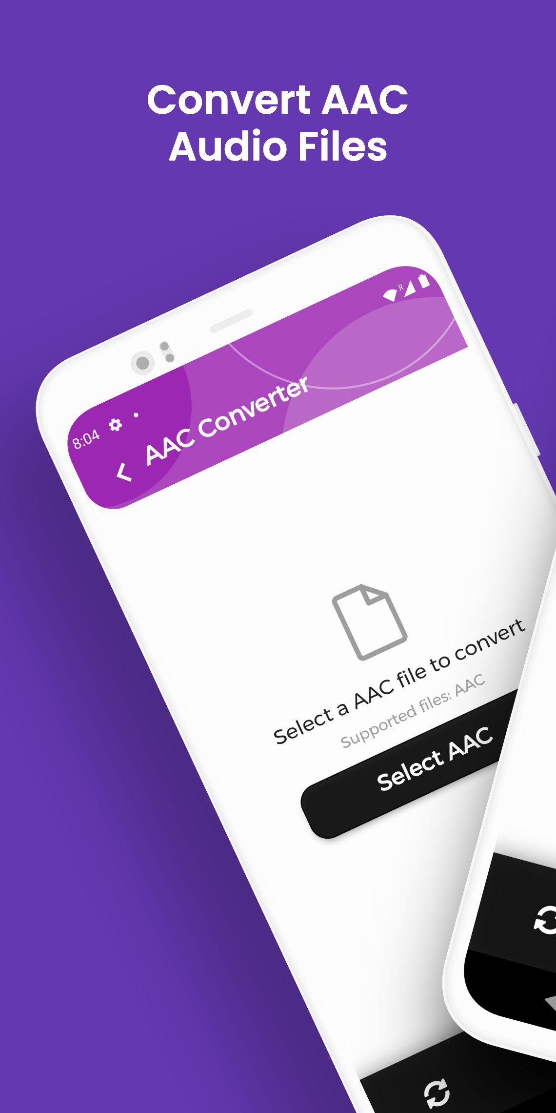 AAC Converter, Convert AAC to APK للاندرويد تنزيل