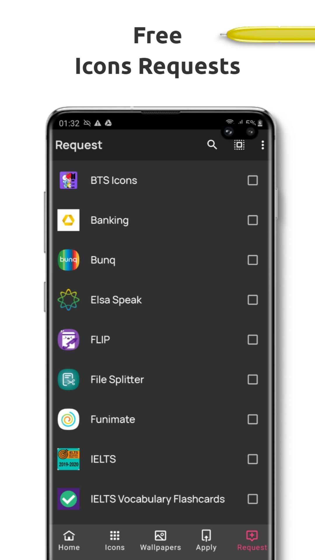 Android용 One UI Icon Pack - Samsung Icons & Wallpapers - APK 다운로드 Android용 One UI Icon Pack - Samsung Icons & Wallpapers - APK 다운로드