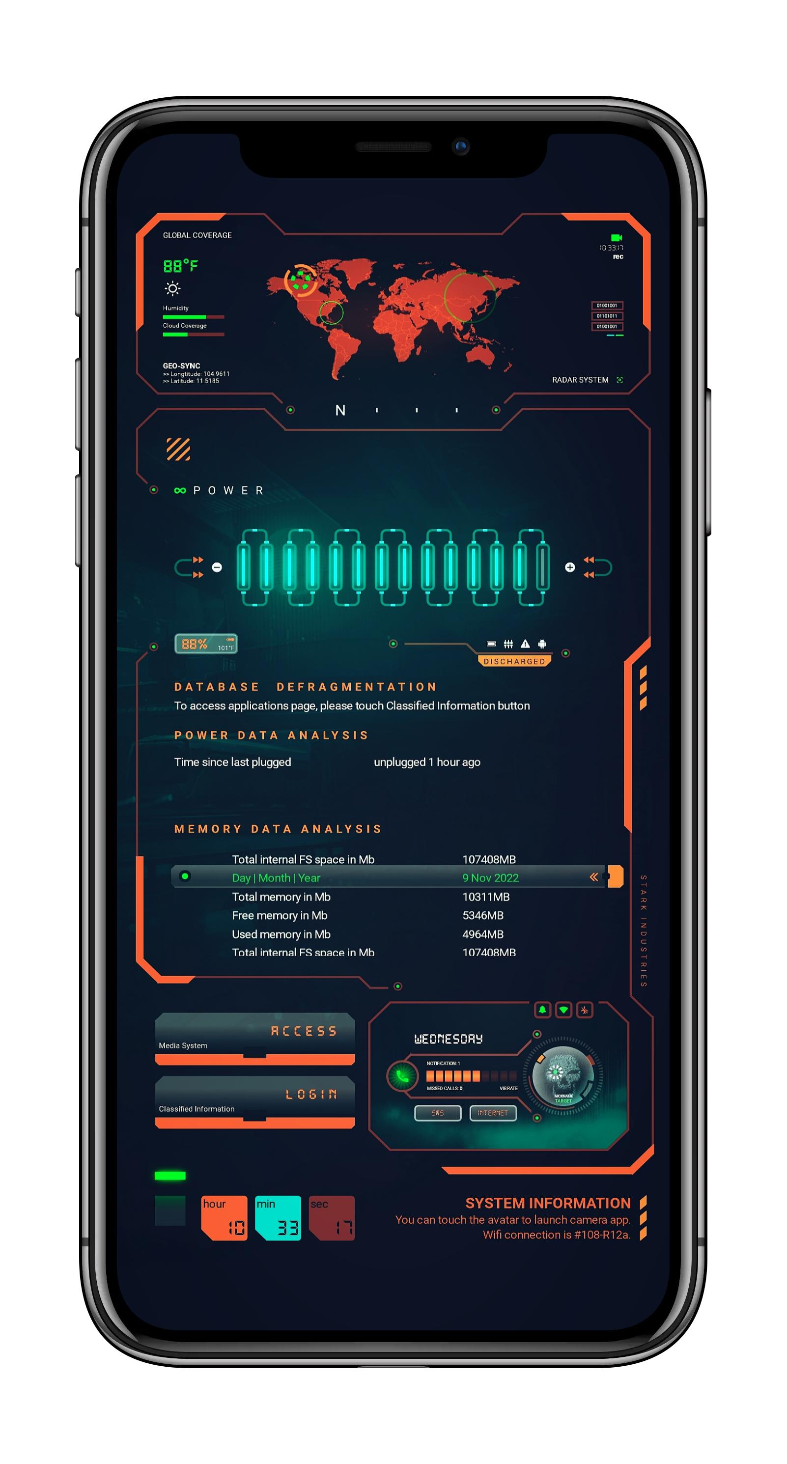 Hacker Theme For Klwp Latest Version 2 5 3 For Android