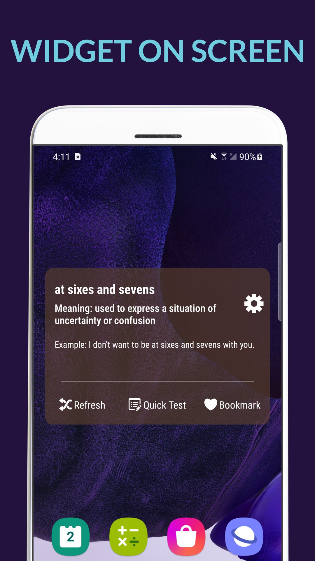 English Idiom Widget APK for Android Download