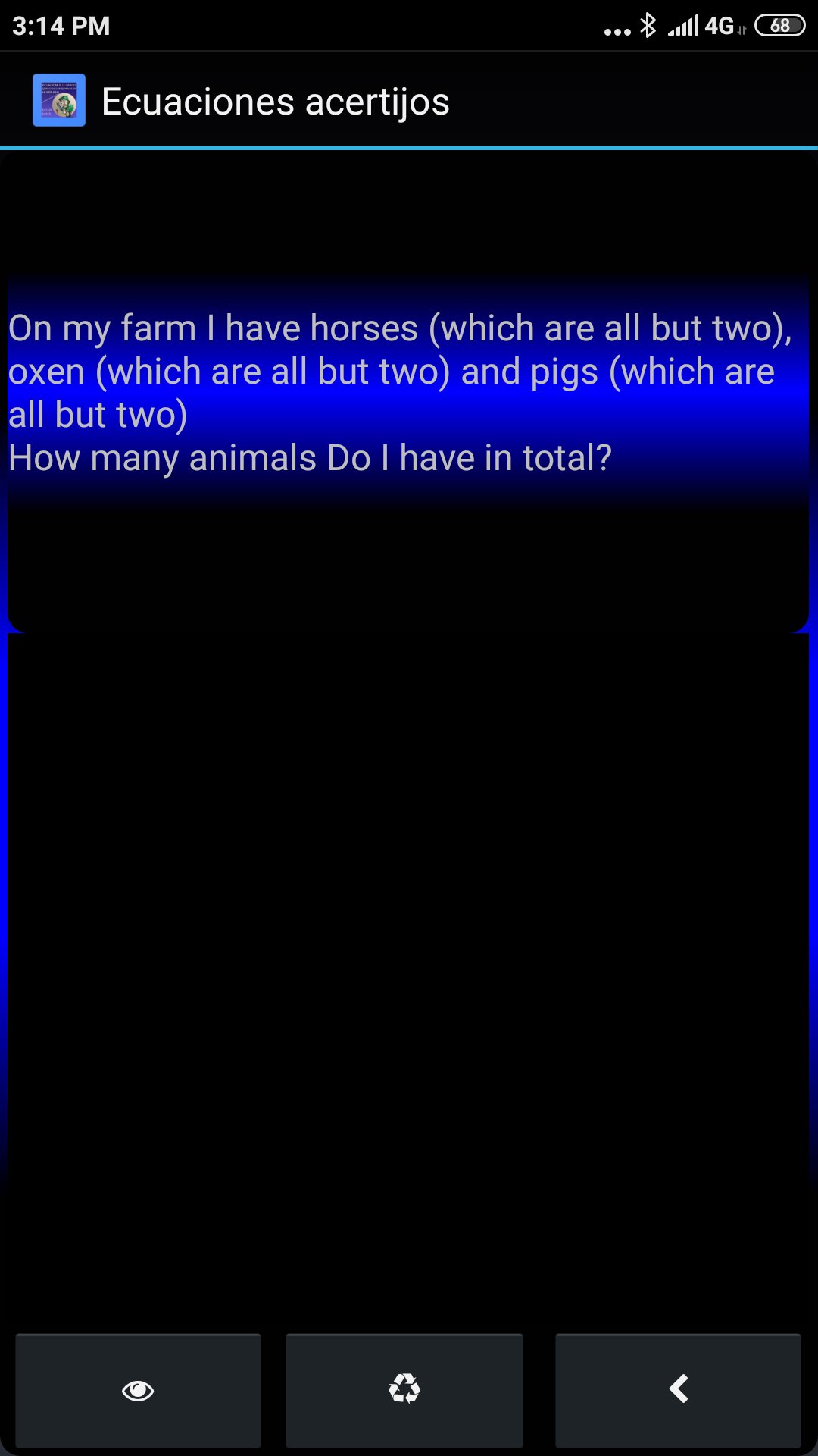 Linear 1st degree equations Real-life examples APK for Android Download