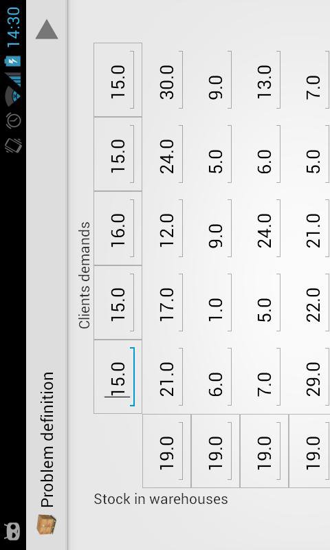 Transport problem solver APK for Android Download
