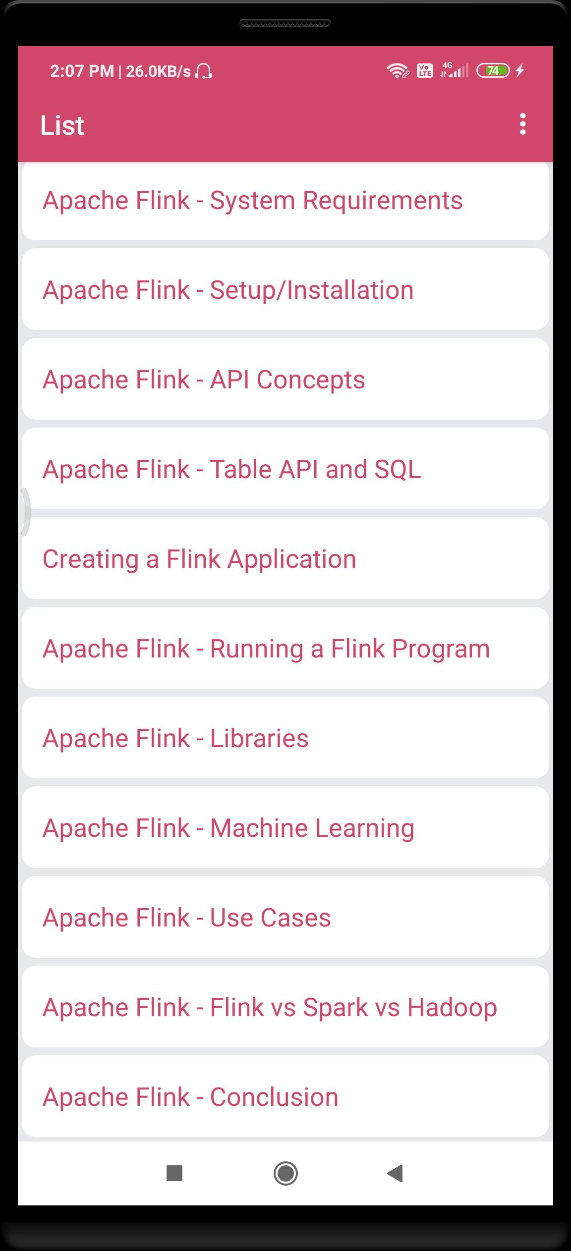 Apache Flink Tutorial APK for Android Download Apache Flink Tutorial APK for Android Download