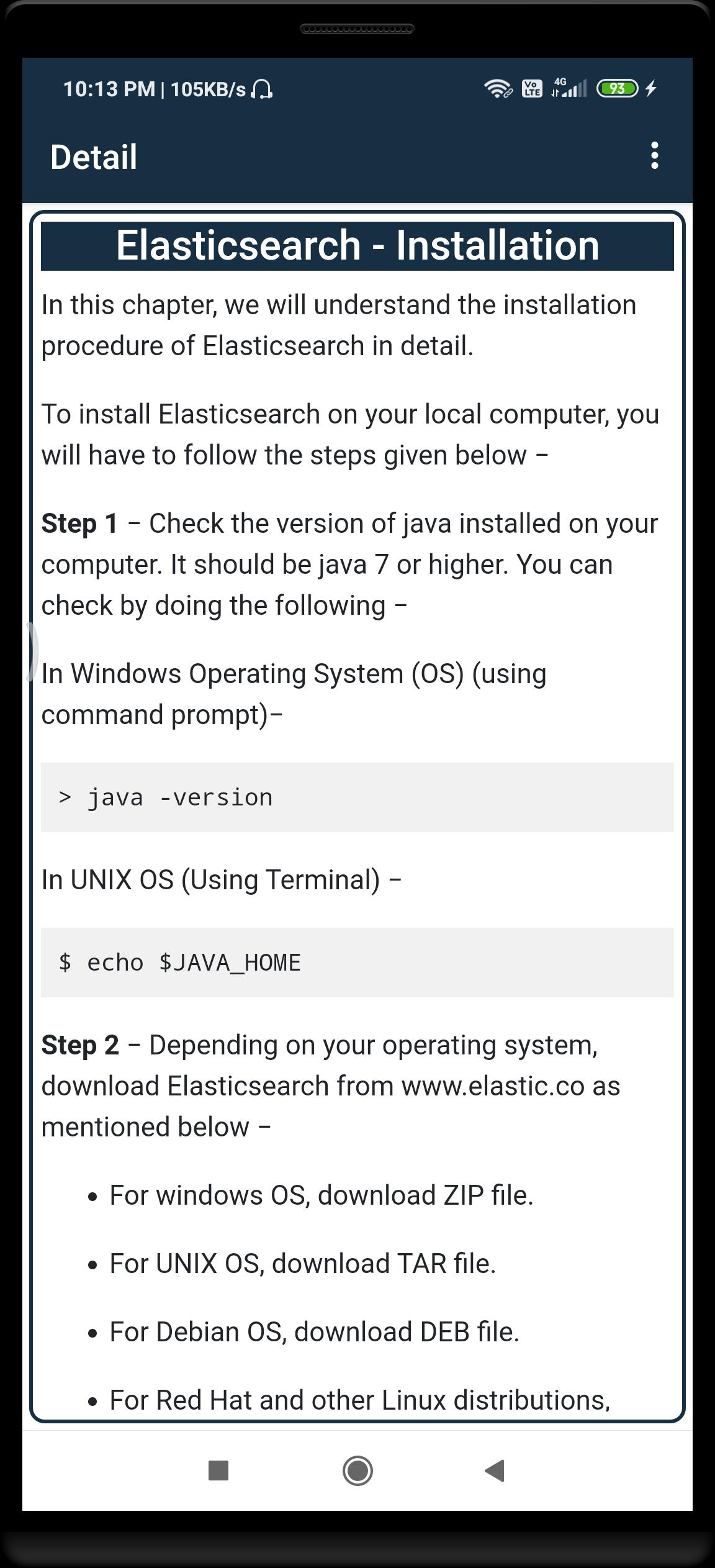 Elasticsearchelk Stack Tutorial Apk Für Android Herunterladen
