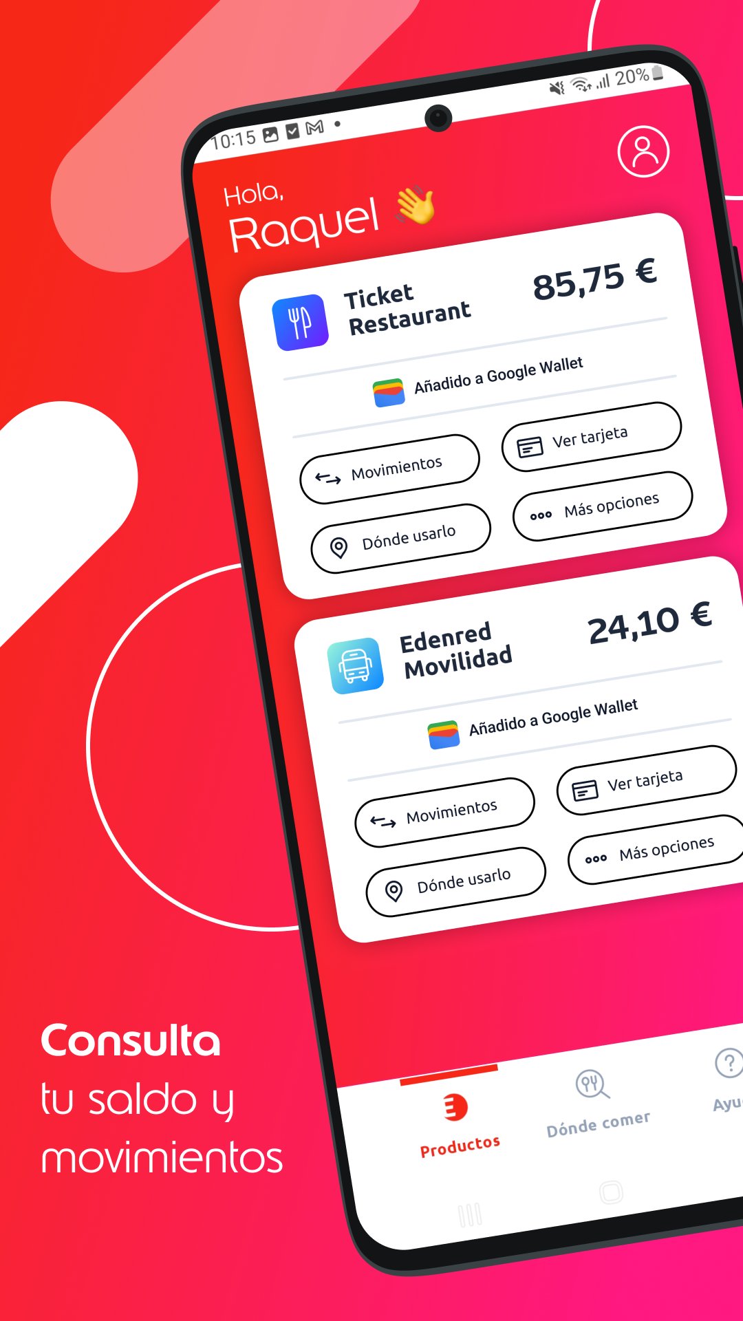 Descarga de APK de Edenred España – MyEdenred para Android
