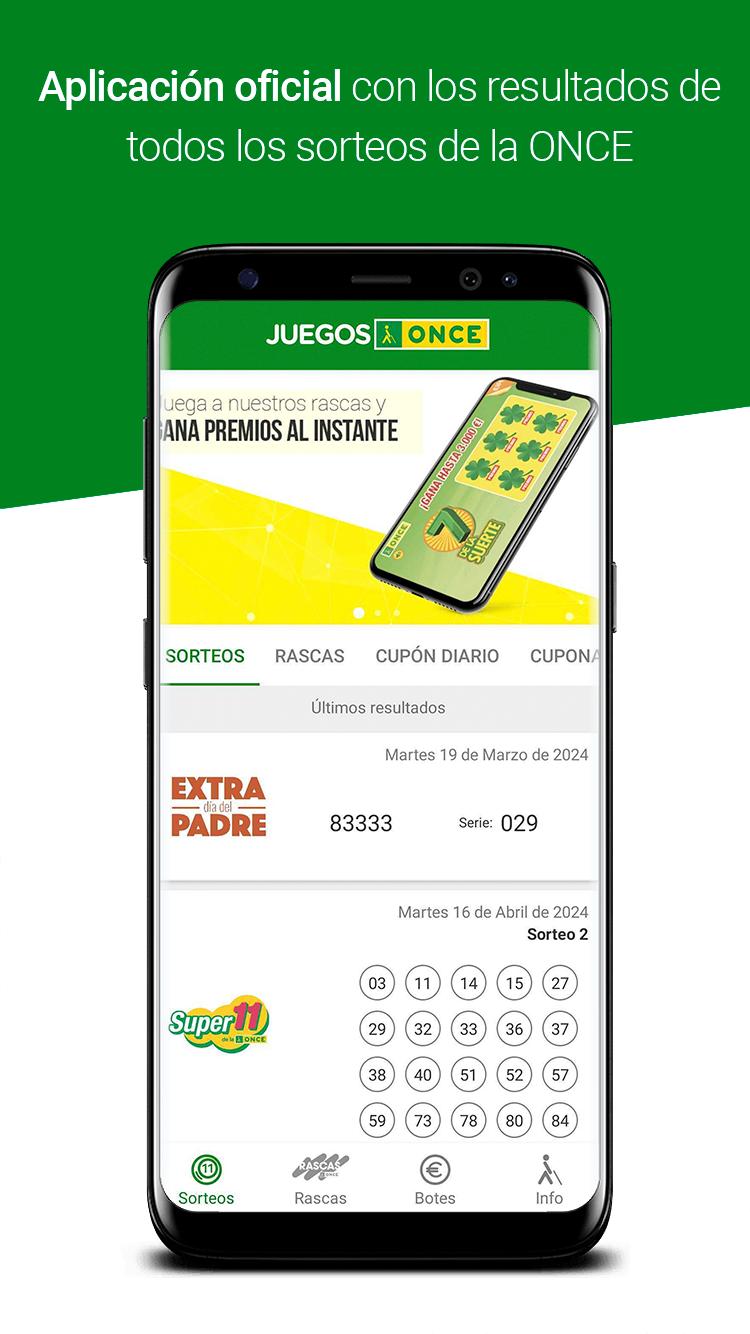 Descargar JuegosONCE: sorteos de la ONCE APK última versión 2.6.8 para ... Descargar JuegosONCE: sorteos de la ONCE APK última versión 2.6.8 para ...