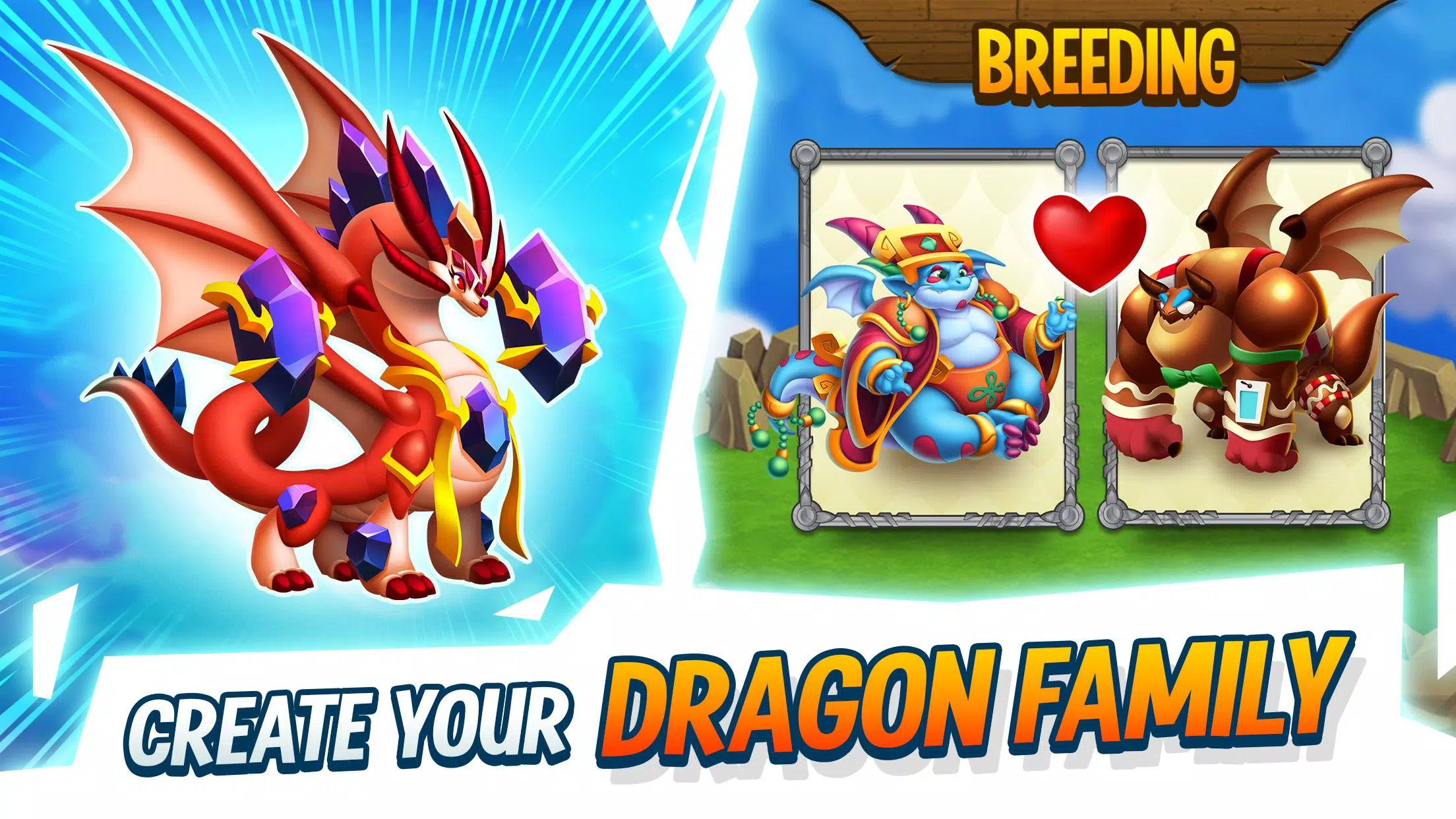 Dragon City War Dragon Breeding