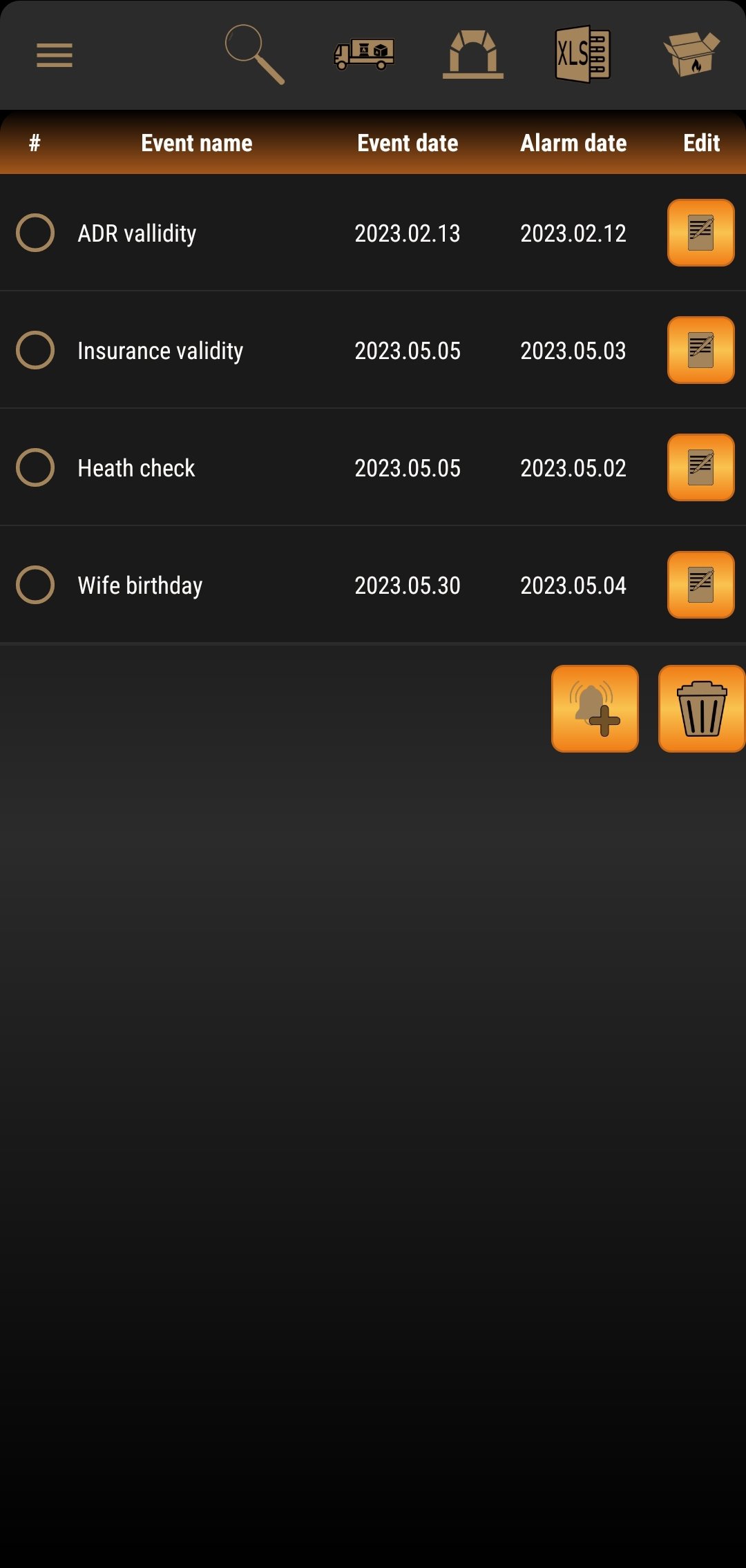 ADR Tool 2023 Dangerous Goods Laatste versie 1.9.16 voor Android