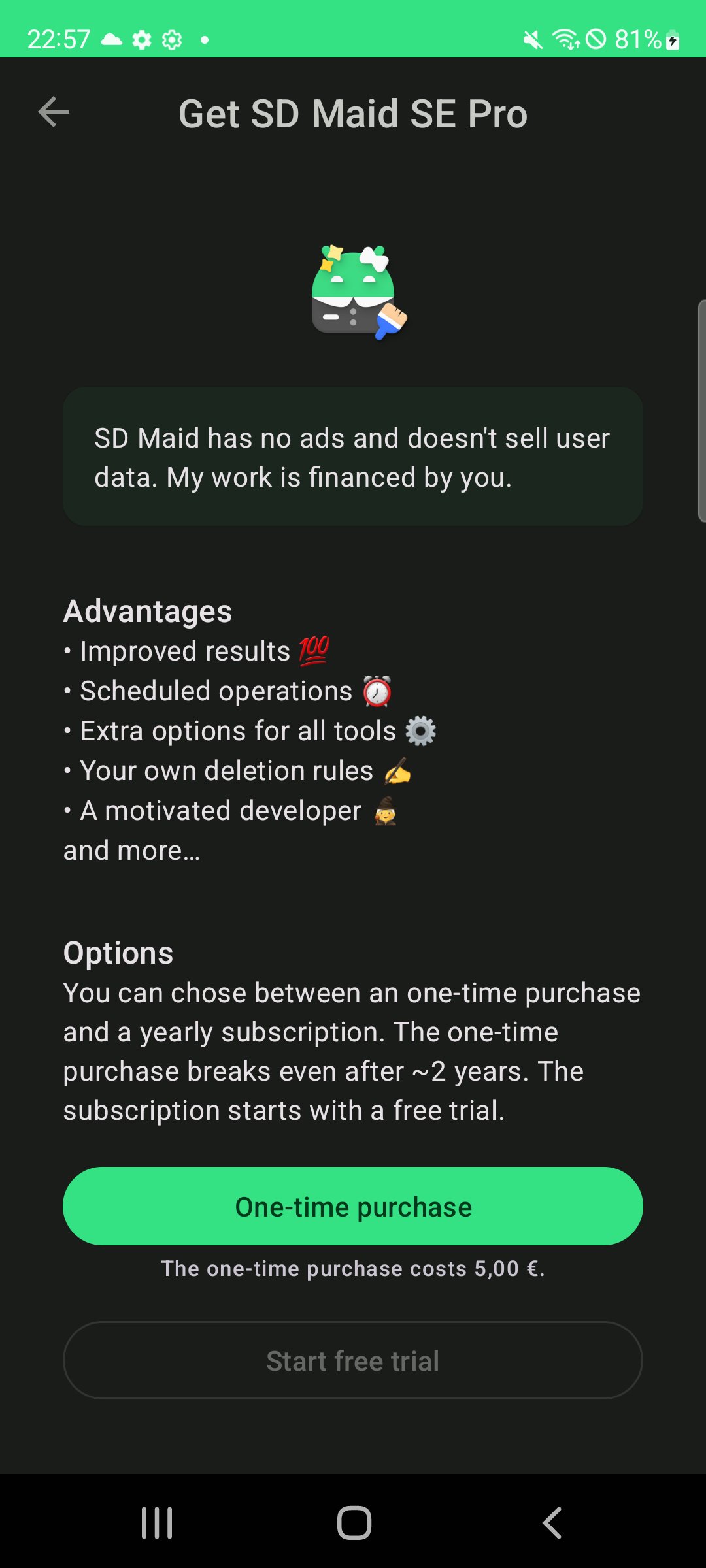 SD Maid 2/SE - System Cleaner APK für Android herunterladen