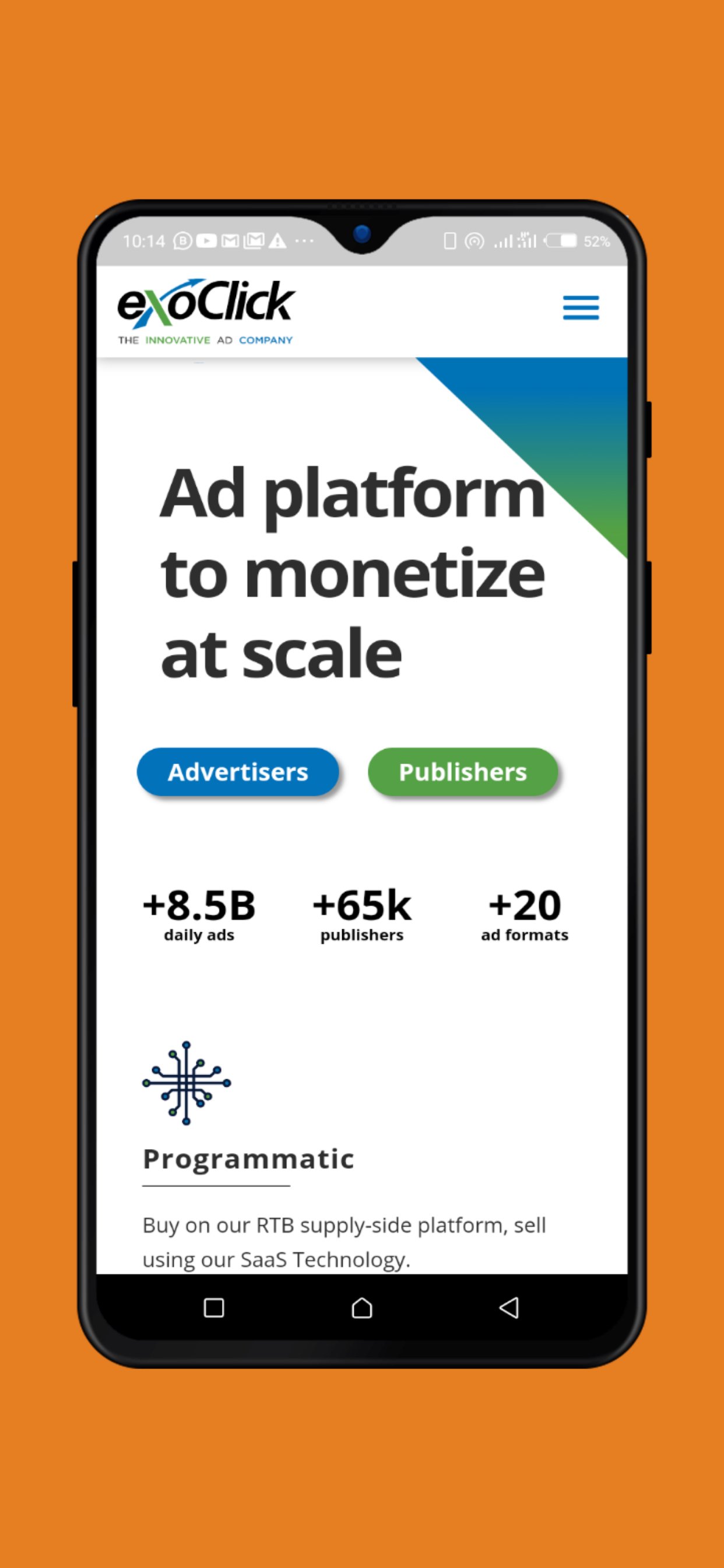 Descargar Exoclick Ads APK Última Versión 9.8 para Android