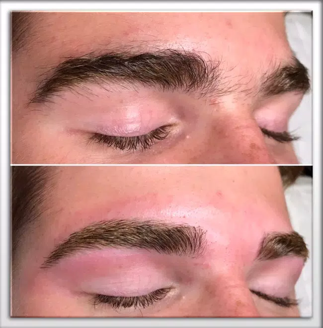 Eyebrow Waxing Before And After Guys