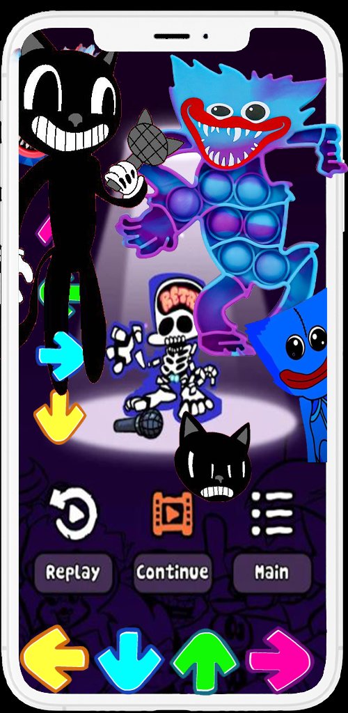 Fnf poppy playtime cartoon cat安卓版遊戲APK下載