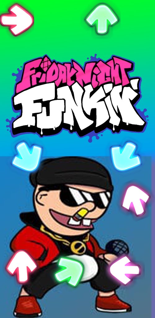 Скачать FNF JEFFY RAPPER MOD FRIDAY APK для Android