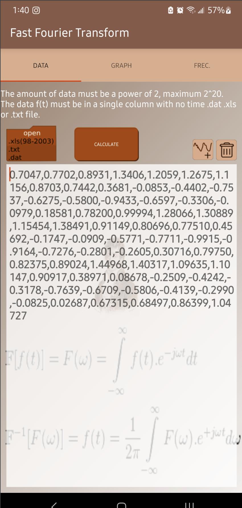 Fast Fourier Transform (FFT) Latest Version 1.6 for Android Fast Fourier Transform (FFT) Latest Version 1.6 for Android