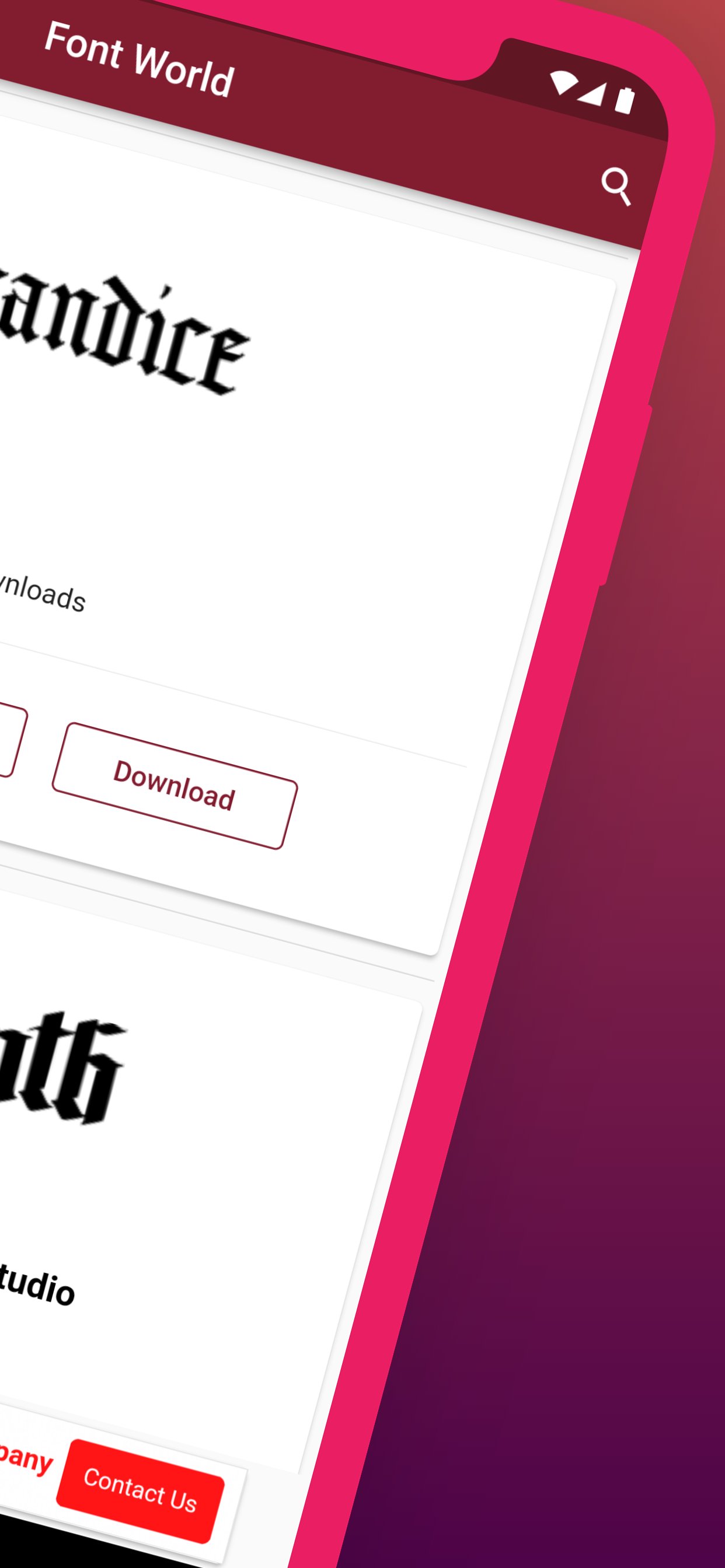 Font World - Ultimate Fonts APK للاندرويد تنزيل