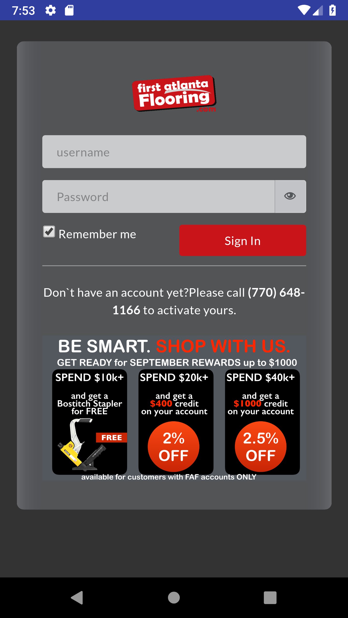 Download FAF Mobile App latest 2.1.2 Android APK