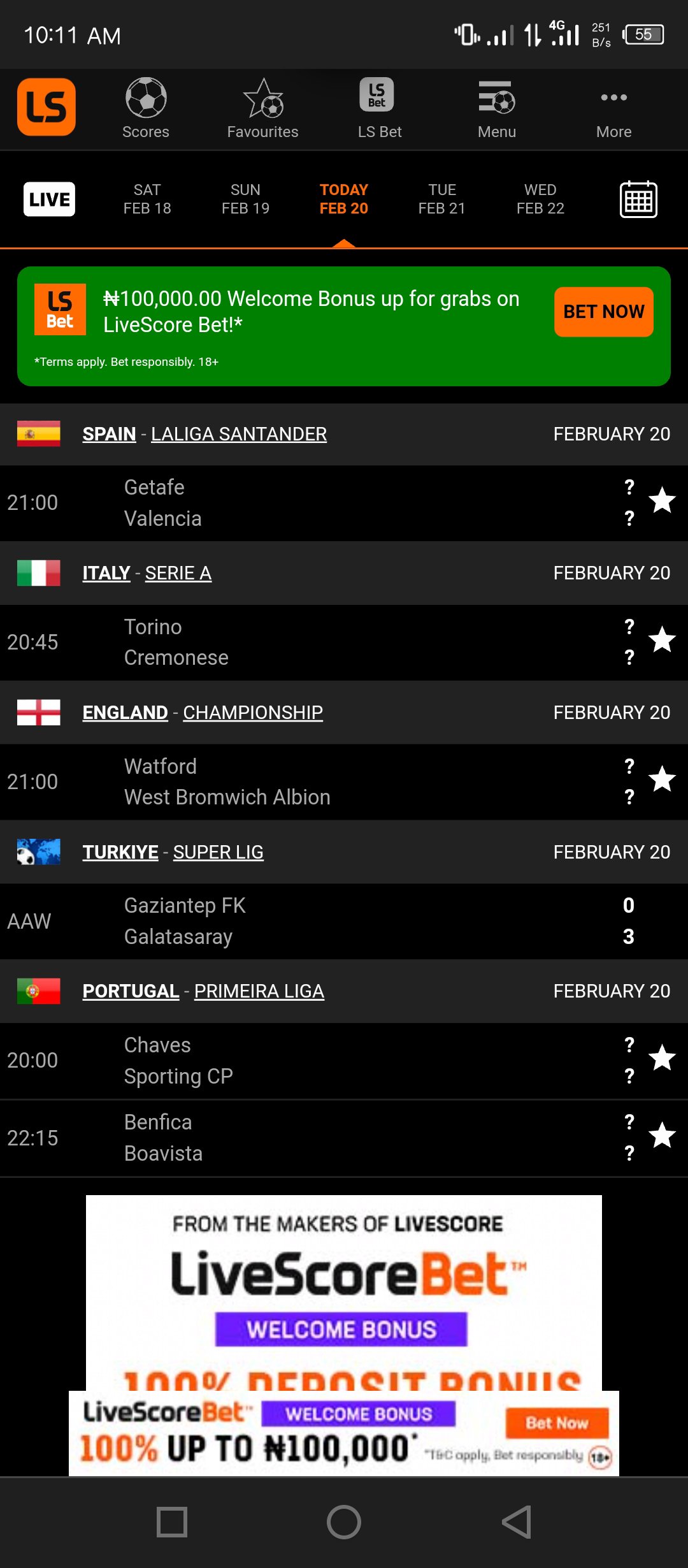 Live Score - Live Game Scores APK for Android Download